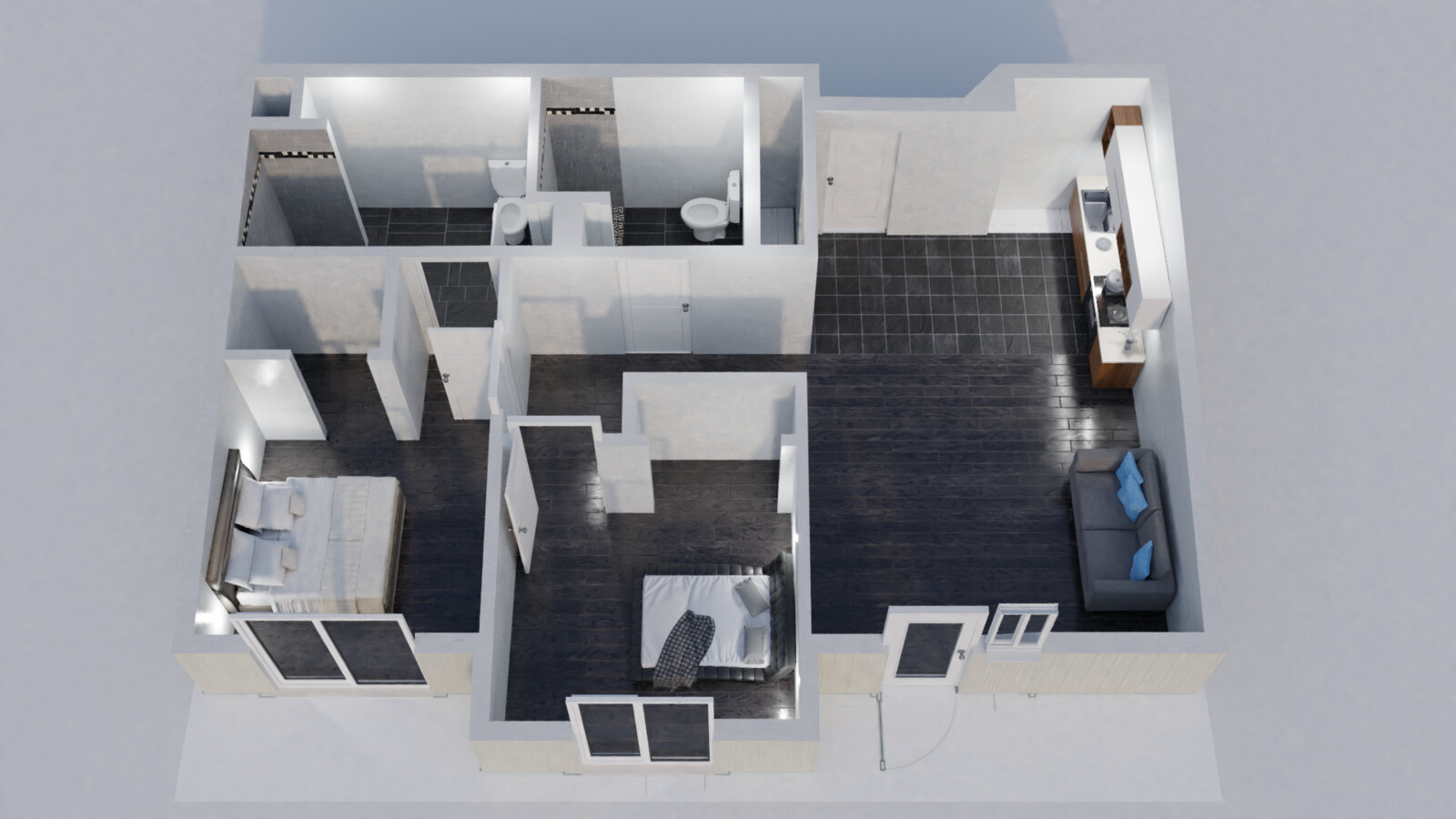 Michael Anselmi - Apartment Archviz