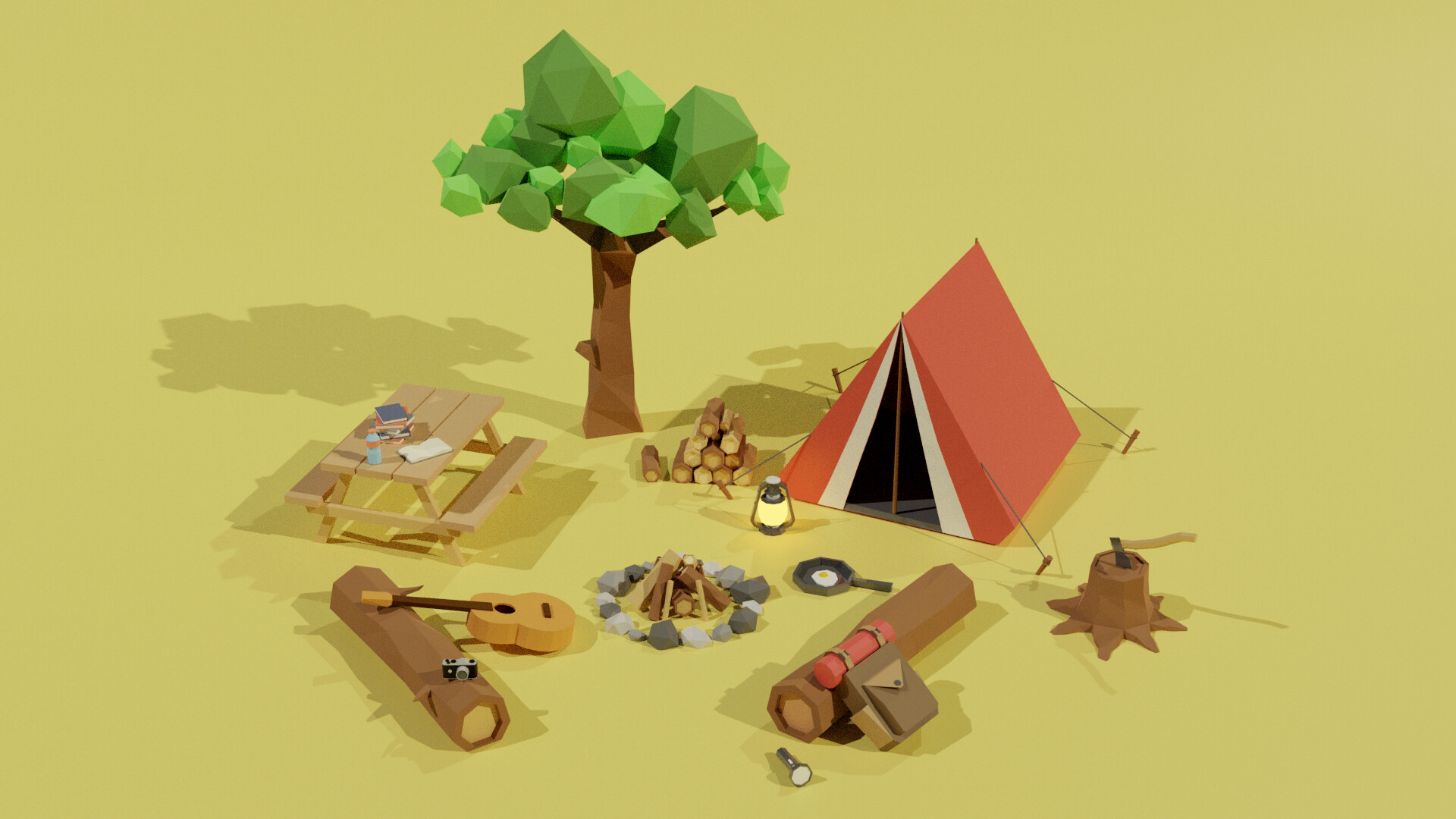 ArtStation - THE CAMPING TRIP