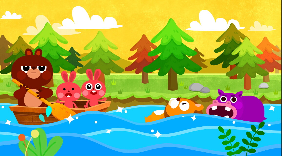 ArtStation - Row Row Row your Boat