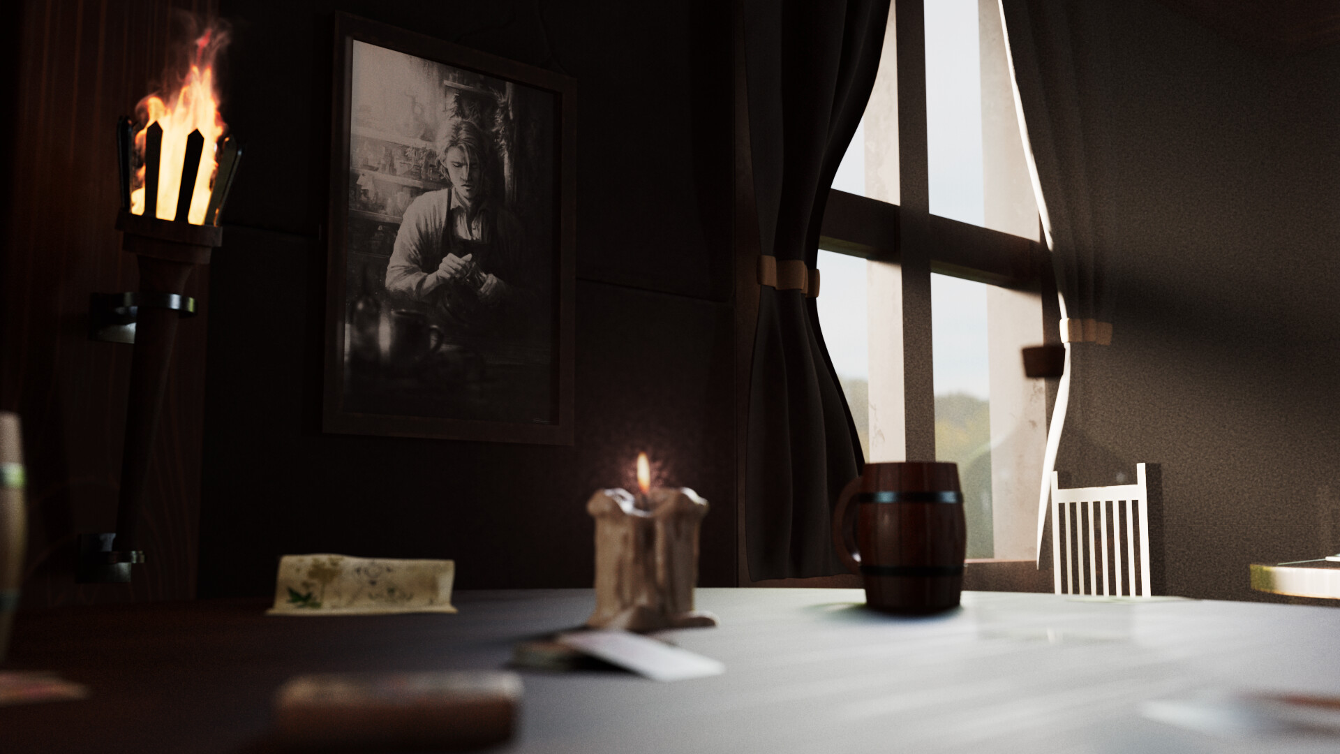 ArtStation - Waystone Inn