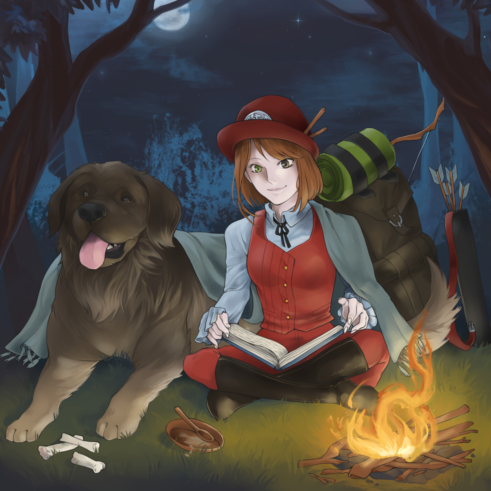 ArtStation - [DnD] Halfling Ranger