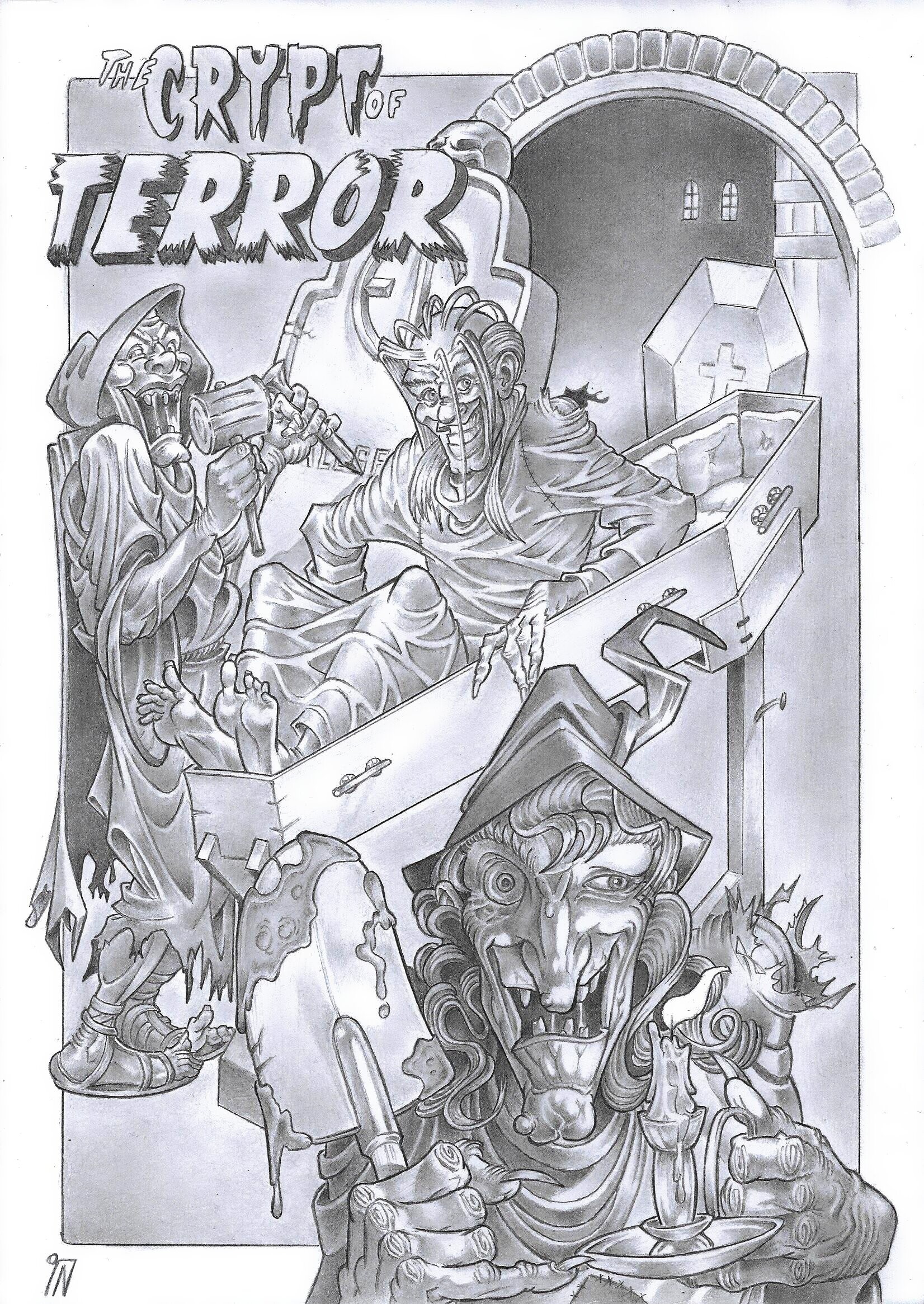 ArtStation - Crypt of terror