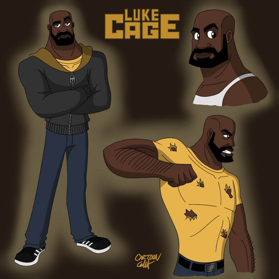 ArtStation - Luke Cage