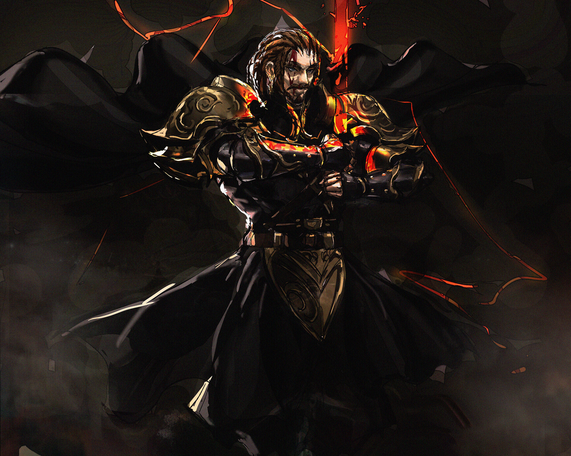 ArtStation - FF Commission and line art