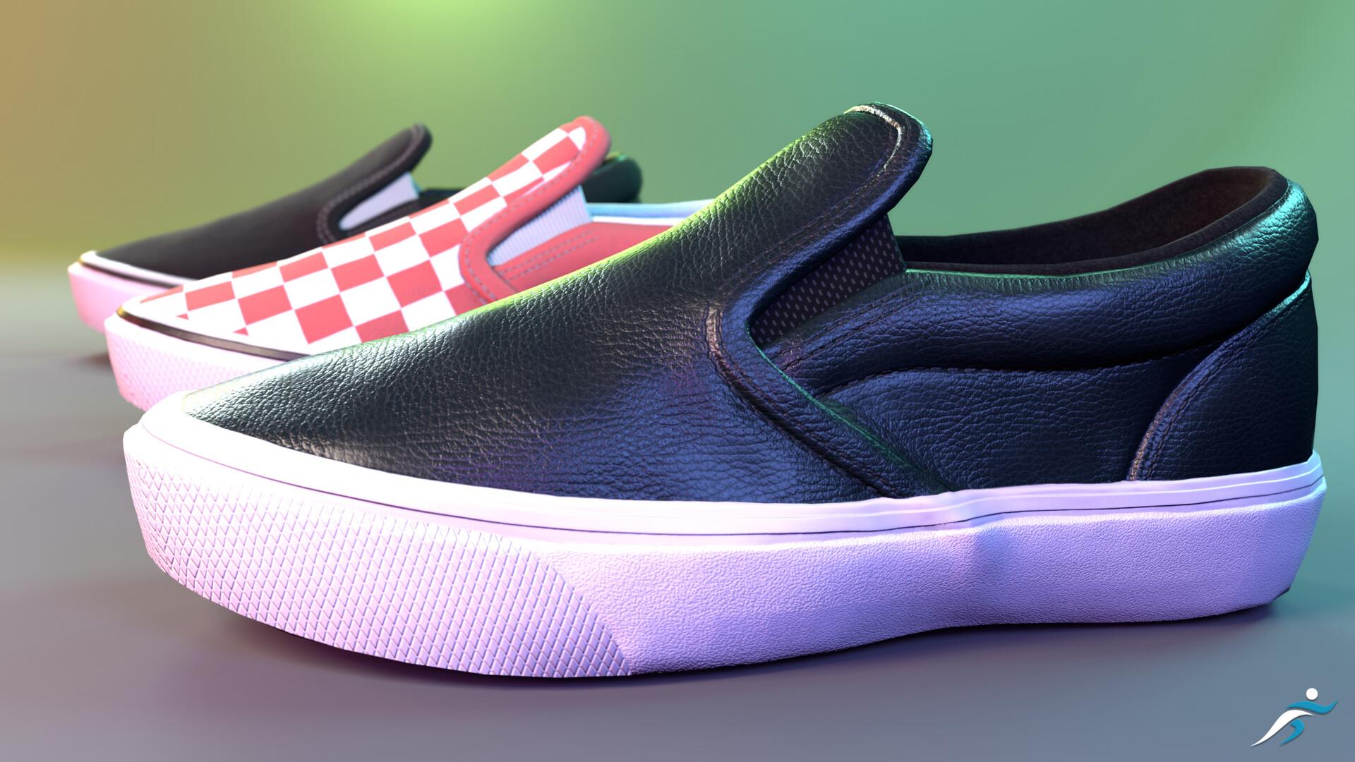 ArtStation - Casual Slip-Ons