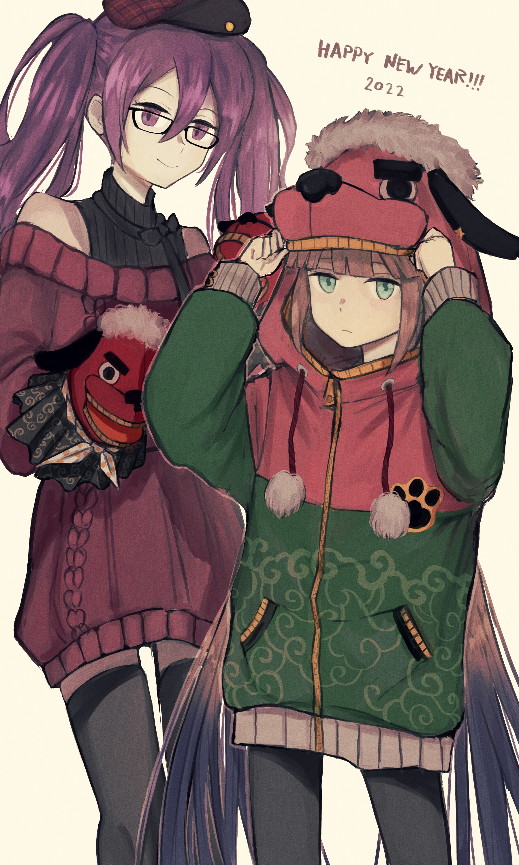 ArtStation - [FGO] Happy New Year 2022!