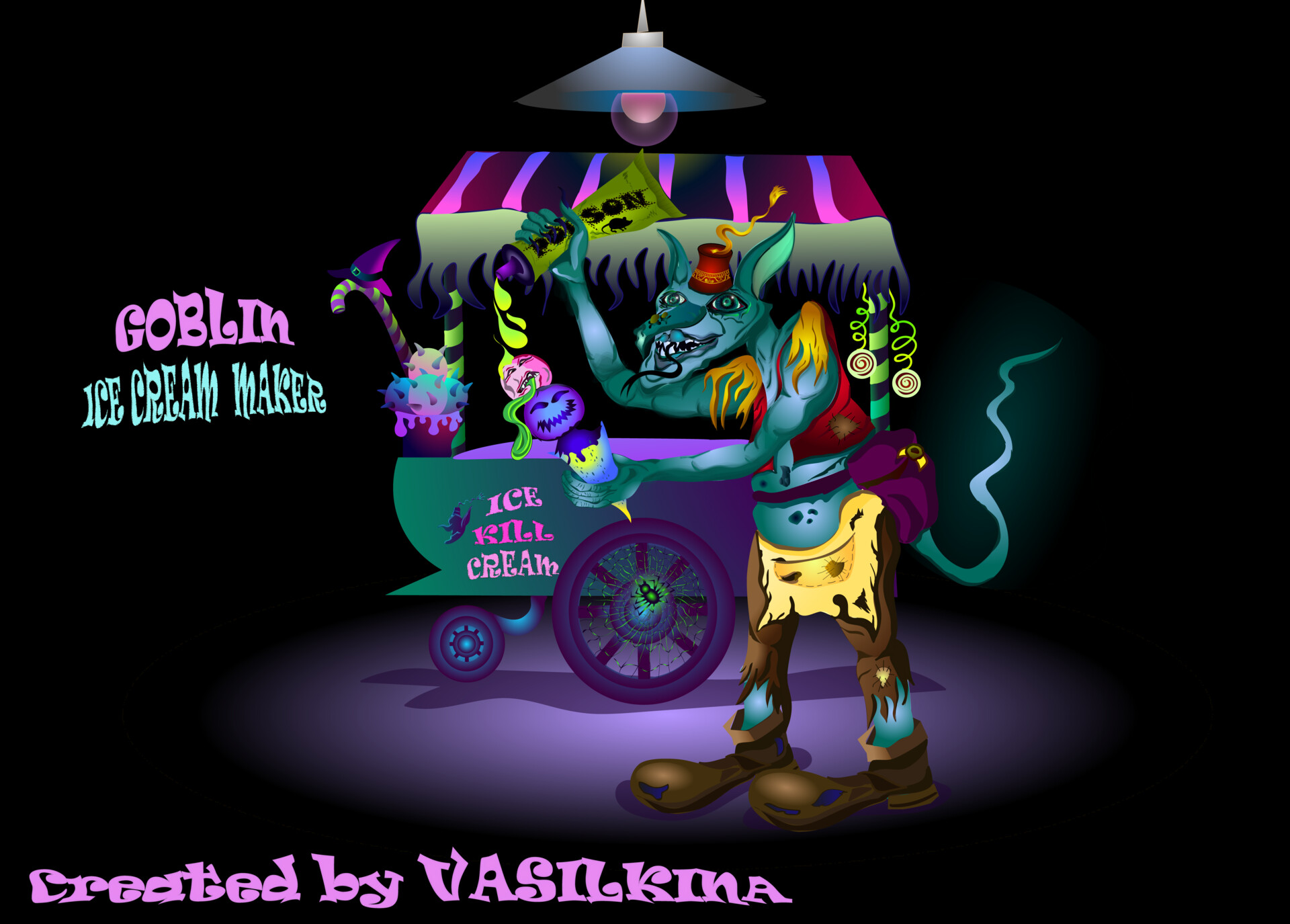 ArtStation - Goblin ice cream maker