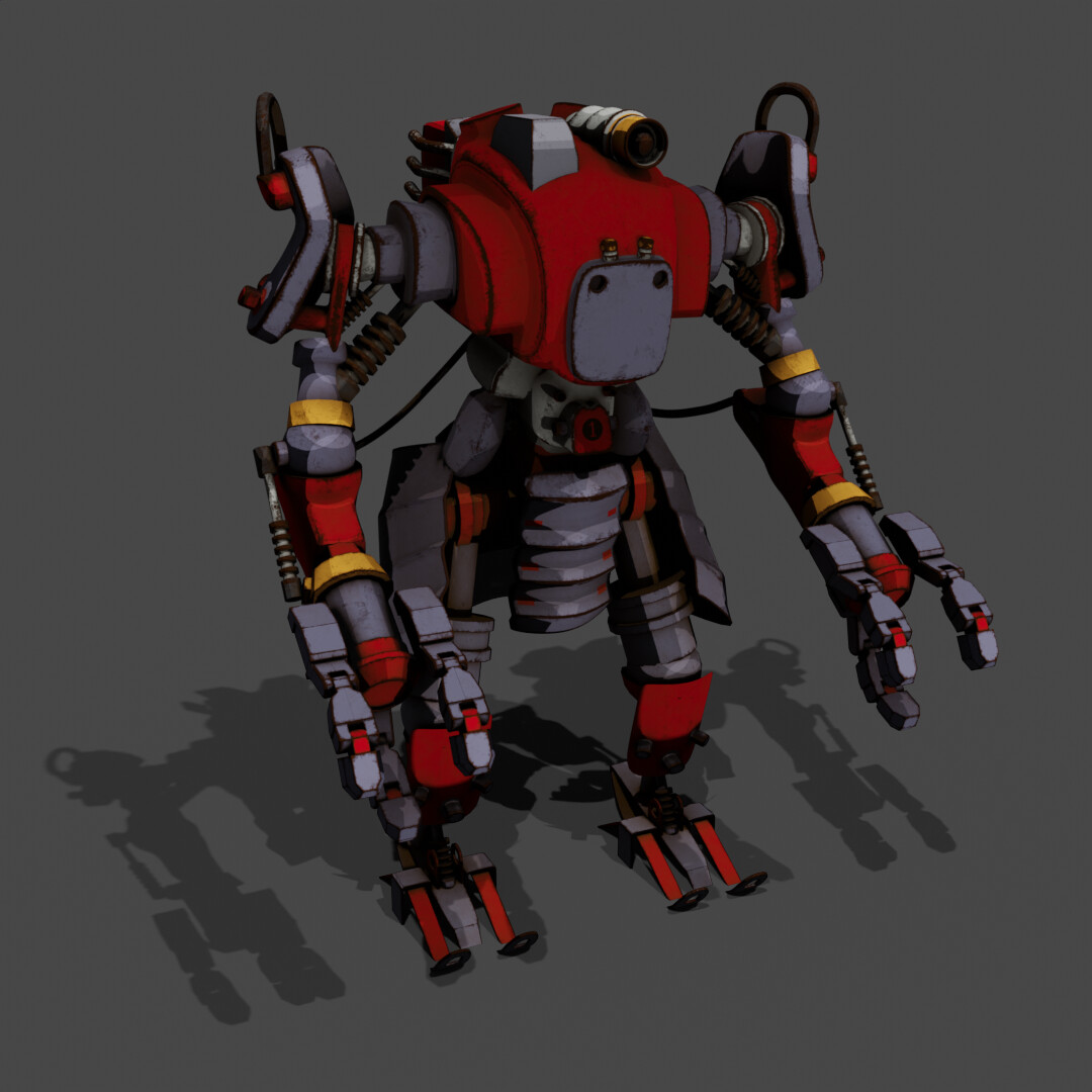 ArtStation - Samurai Mecha