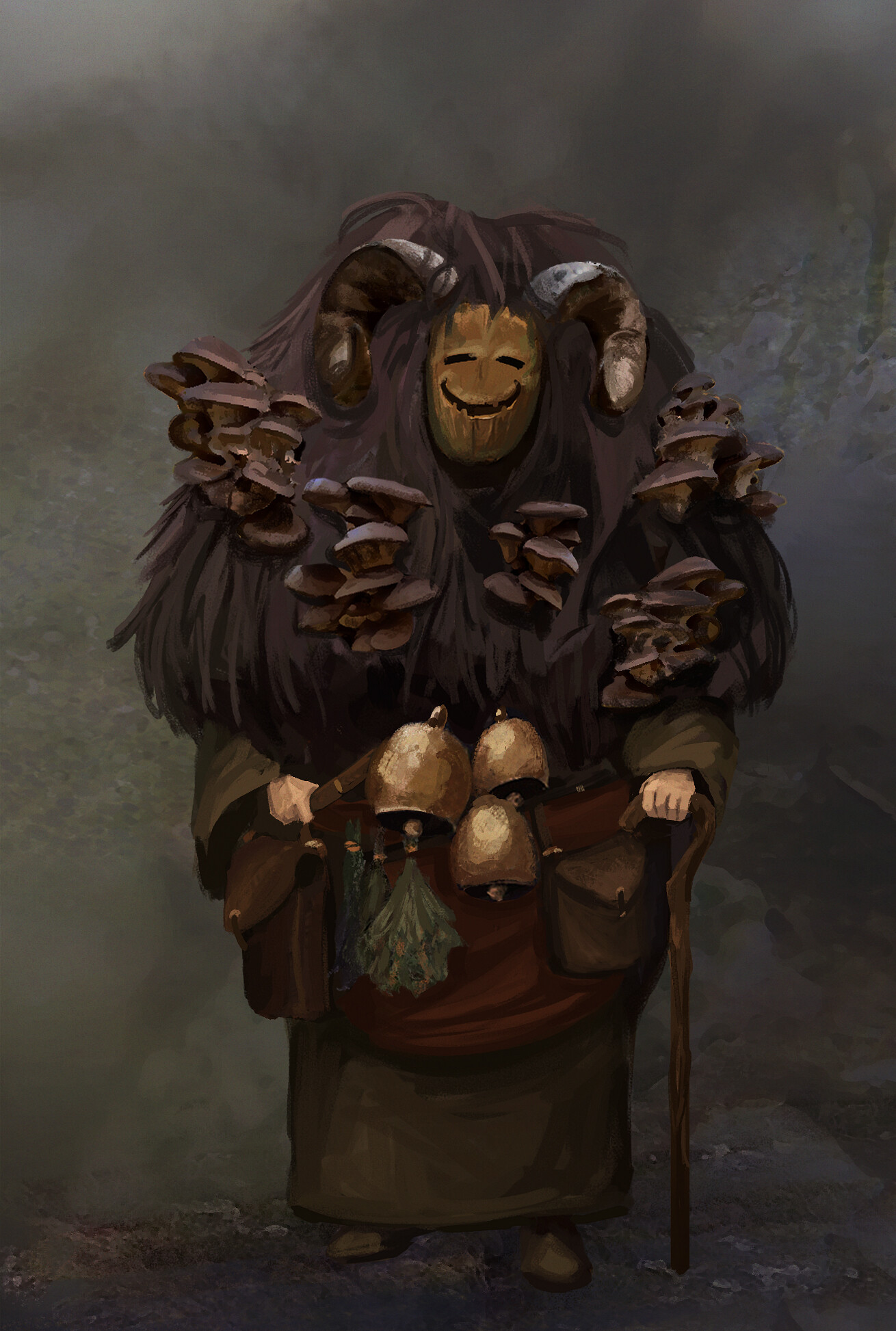 ArtStation - Mushroom healer