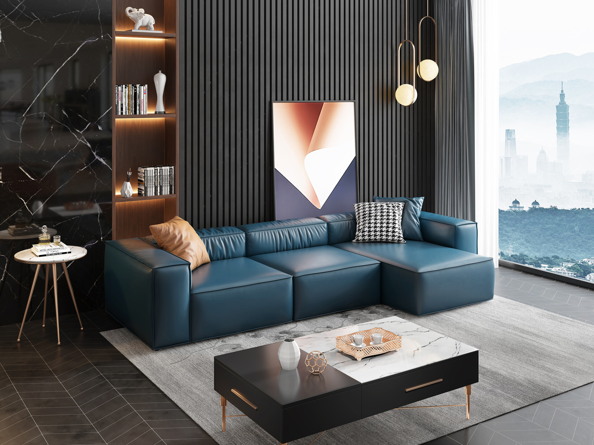 ArtStation - №299 3ds max sofa modeling rendering tutorial
