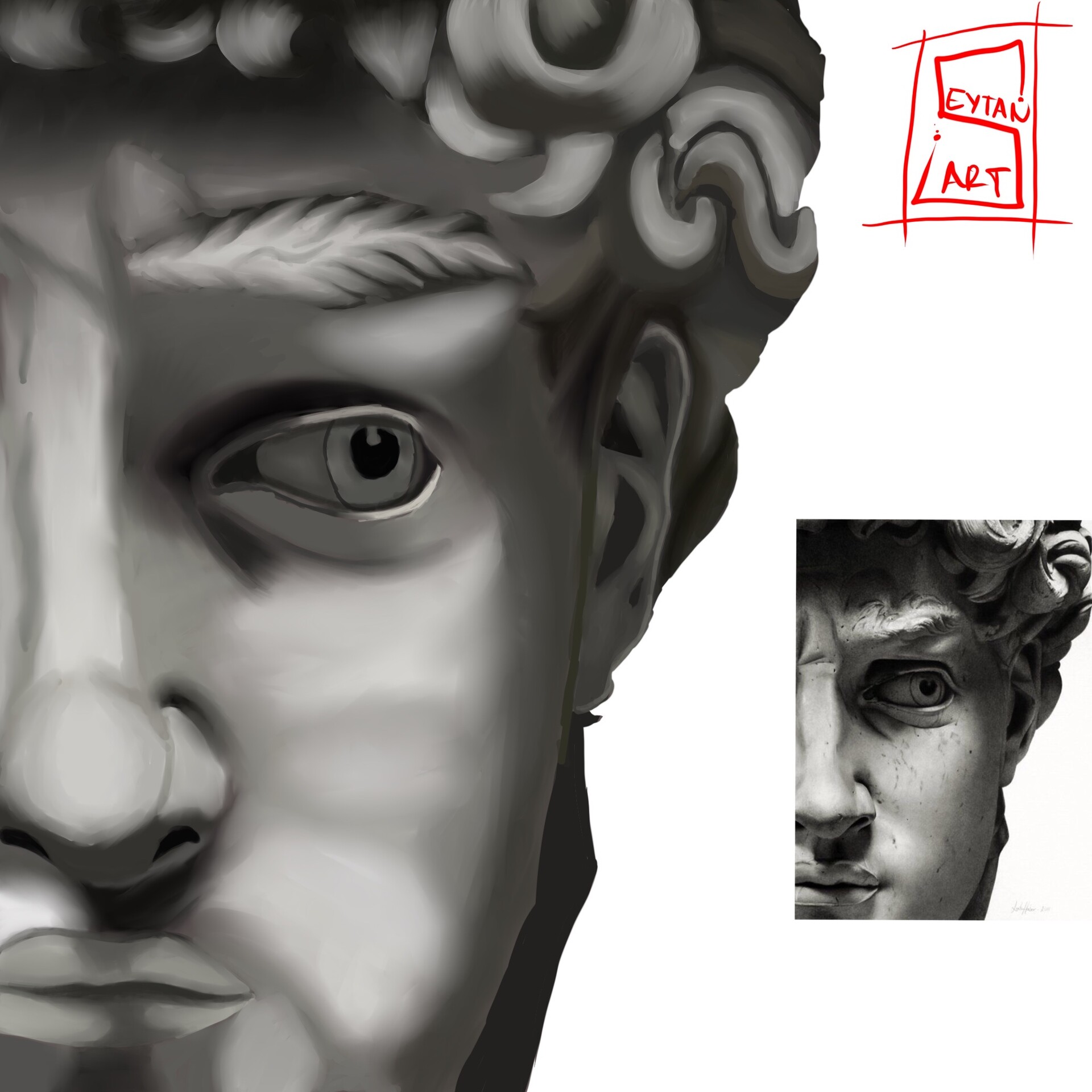 ArtStation - Values practice