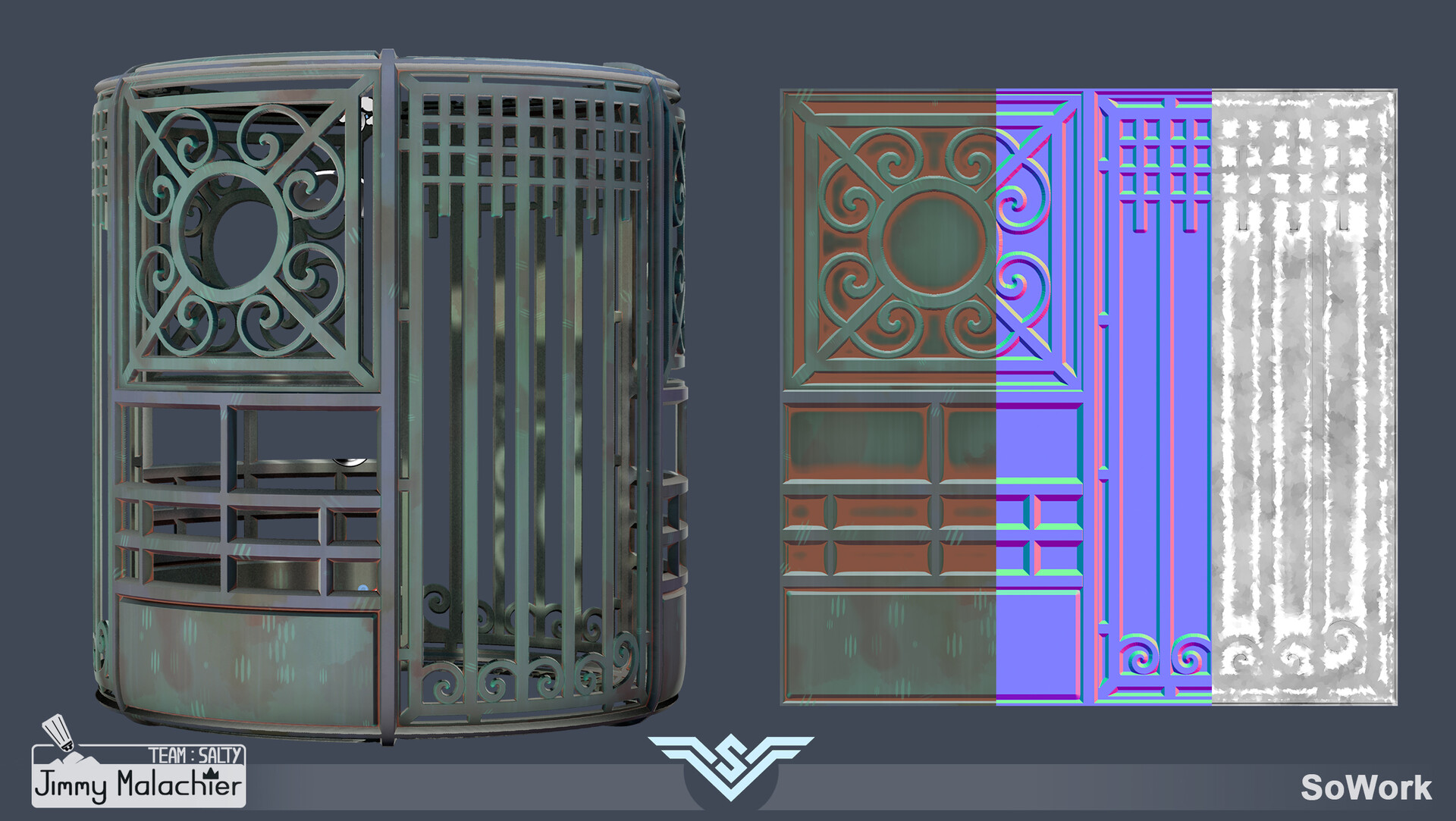 Jimmy Malachier - SoWork - Harvard textures set