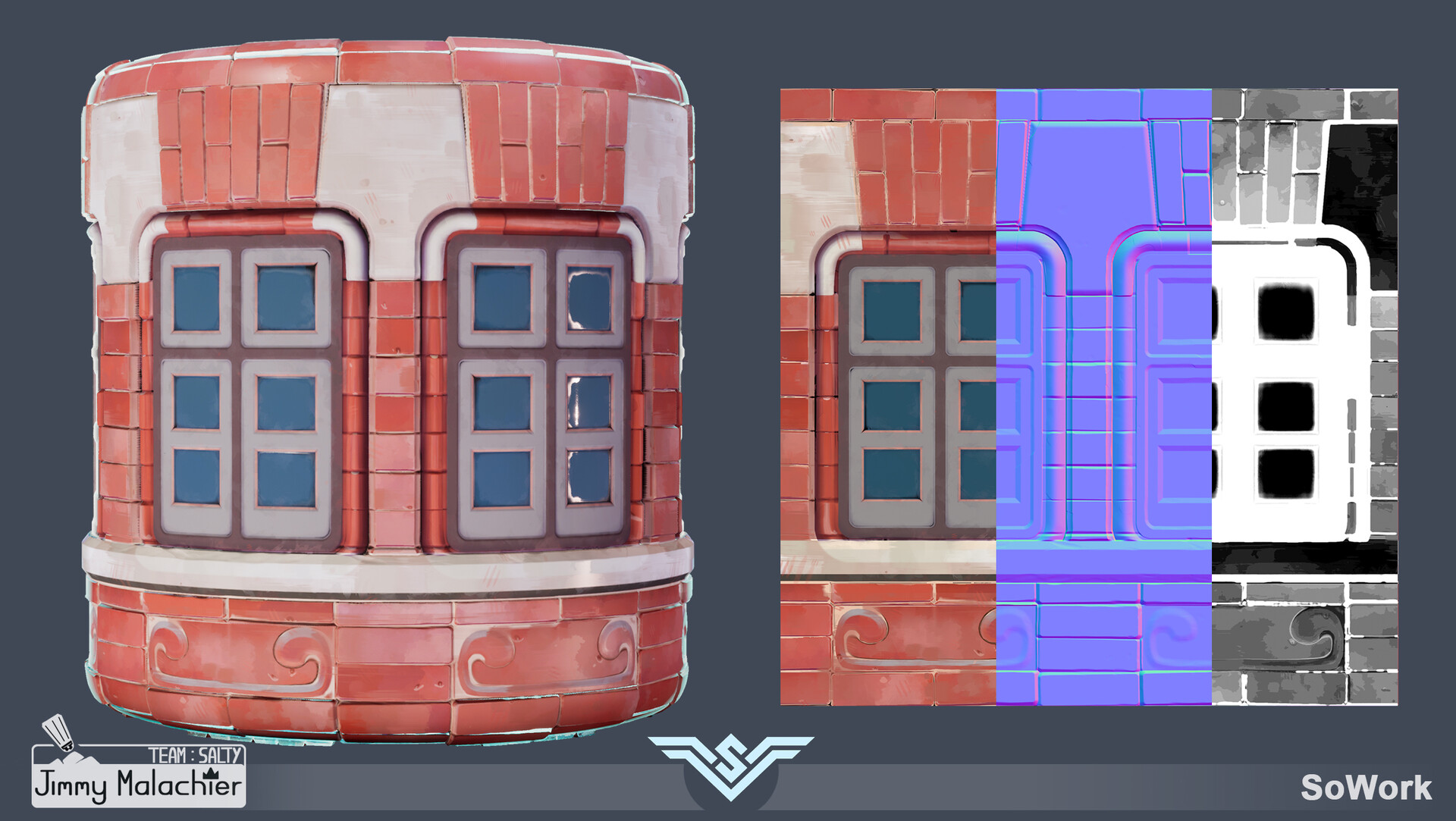 Jimmy Malachier - SoWork - Harvard textures set