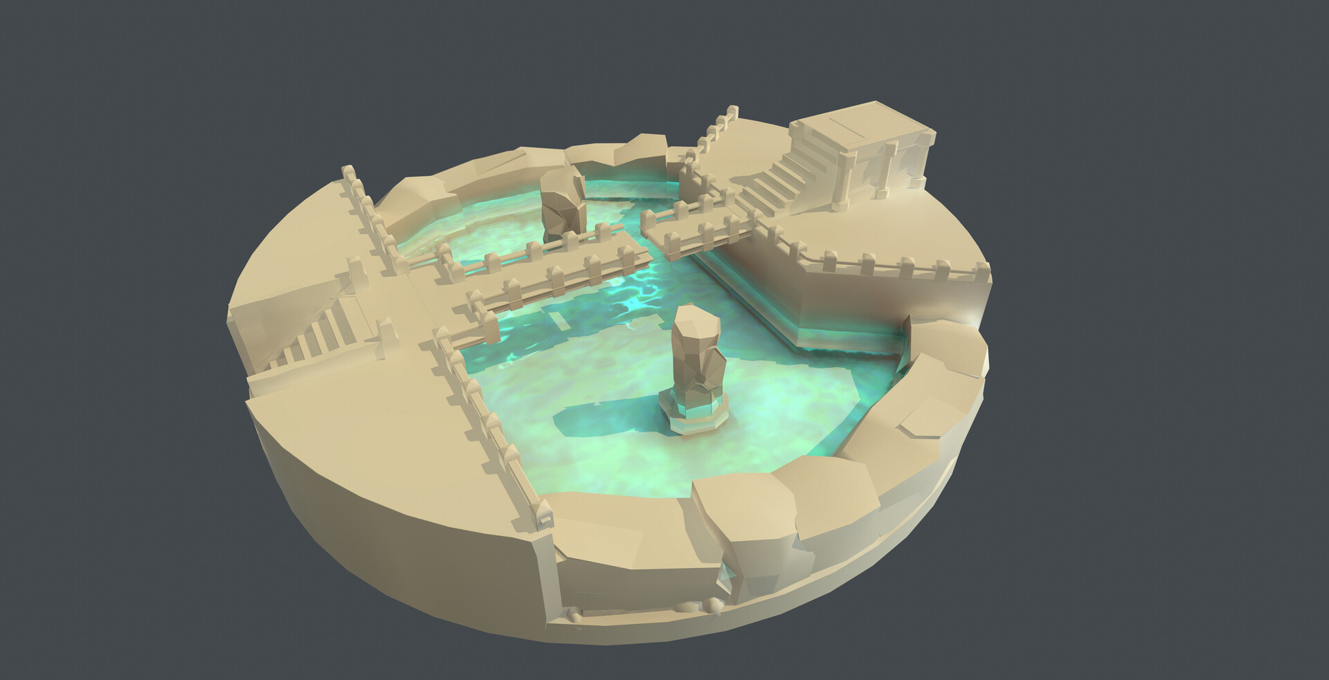 ArtStation - lowpoly 3D work