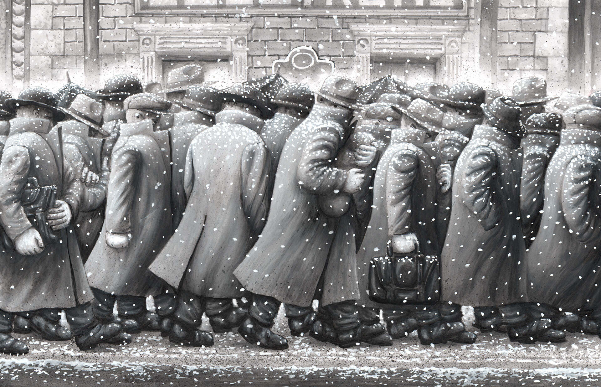 ArtStation - The Faceless Crowd