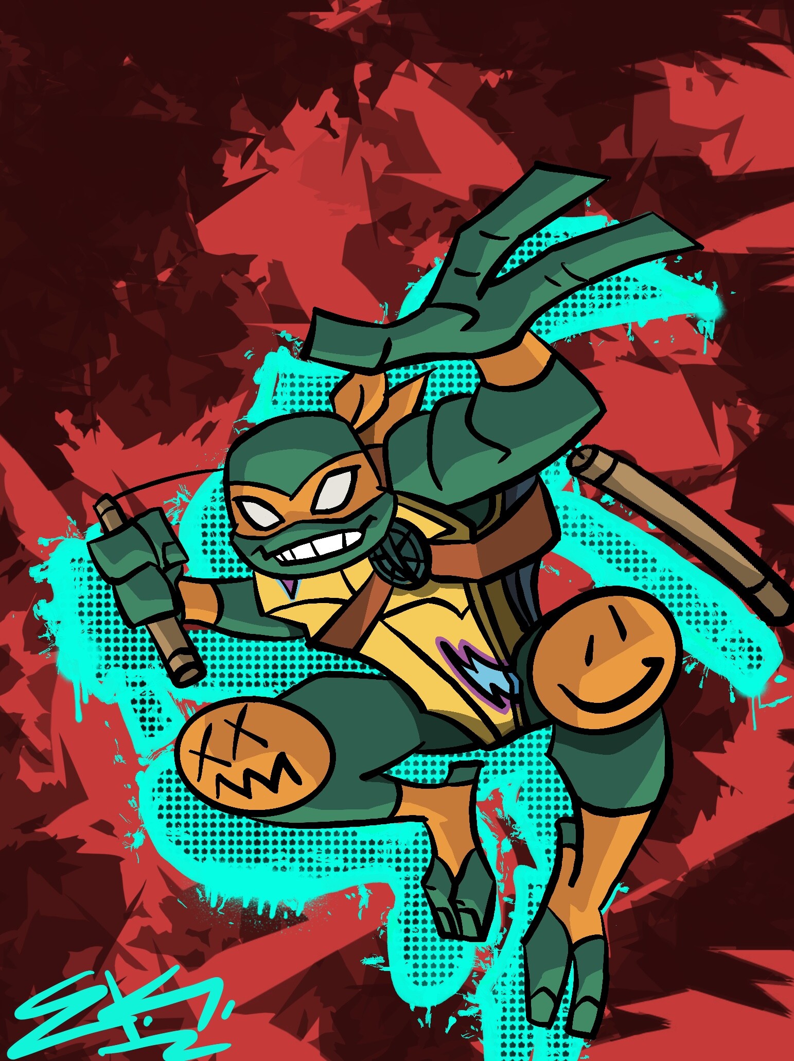 ArtStation - TMNT MIKE