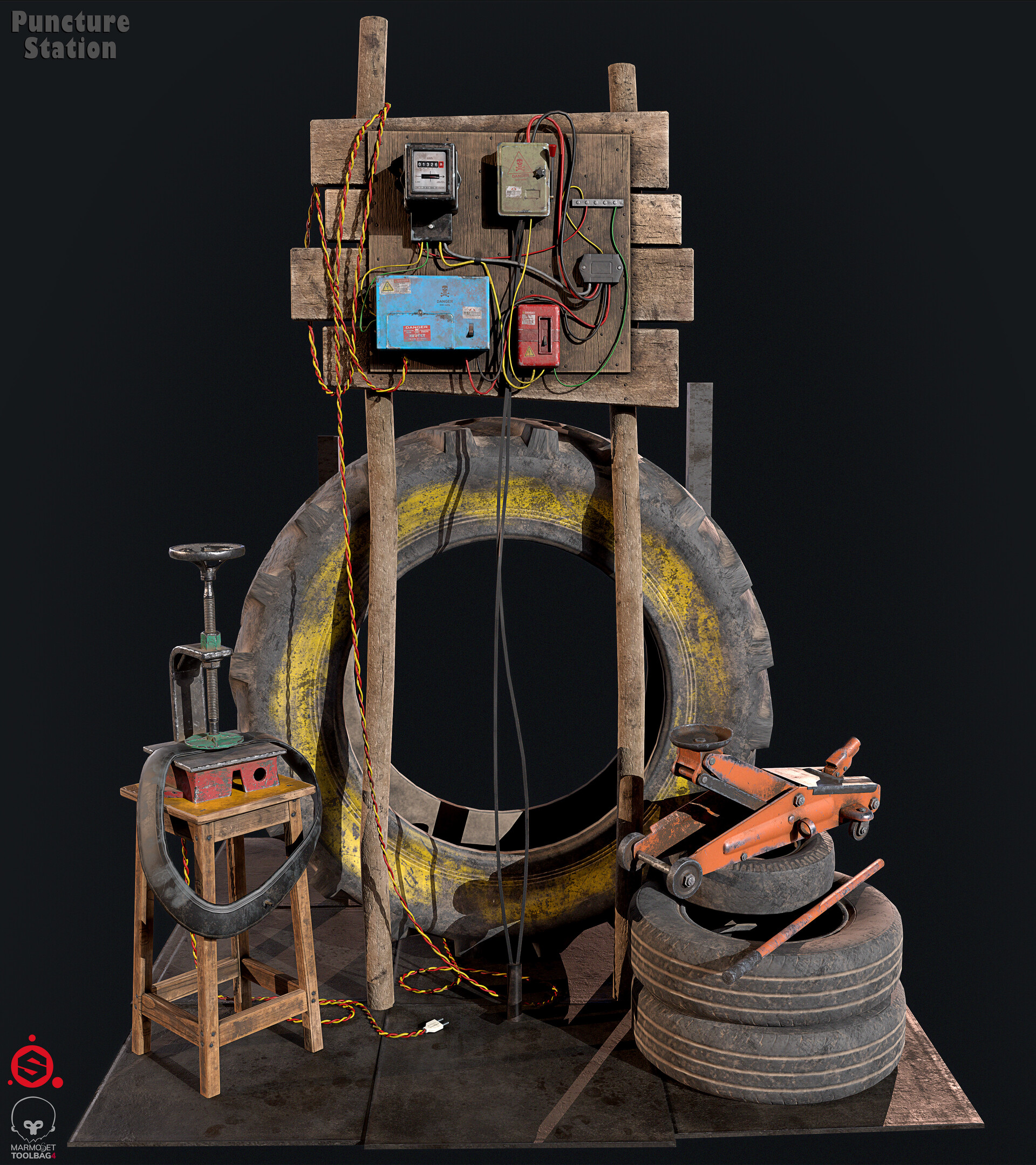 ArtStation - Meter Board