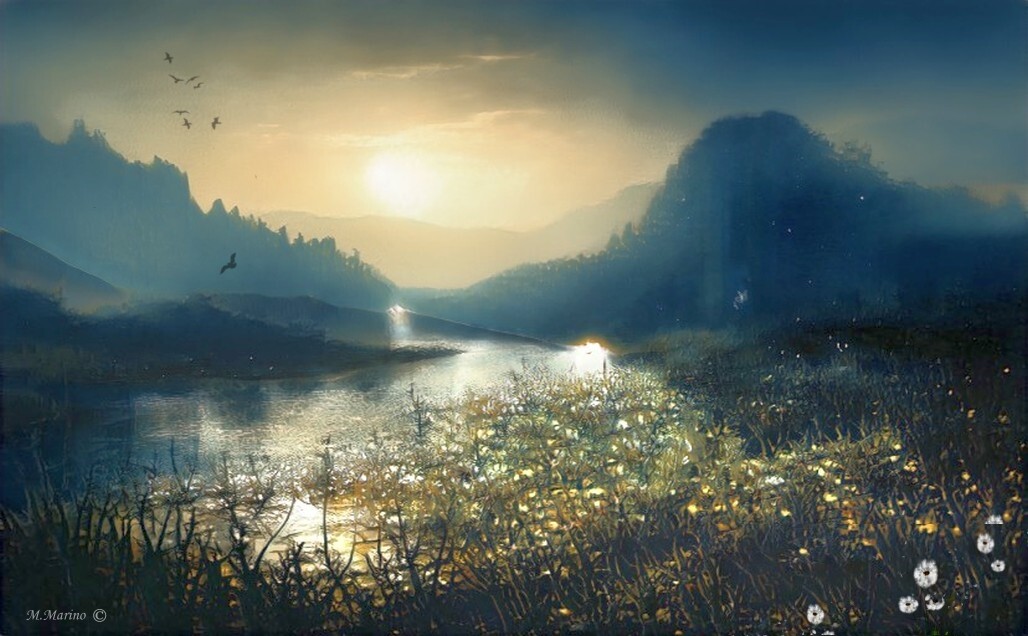 ArtStation - Peaceful landscape