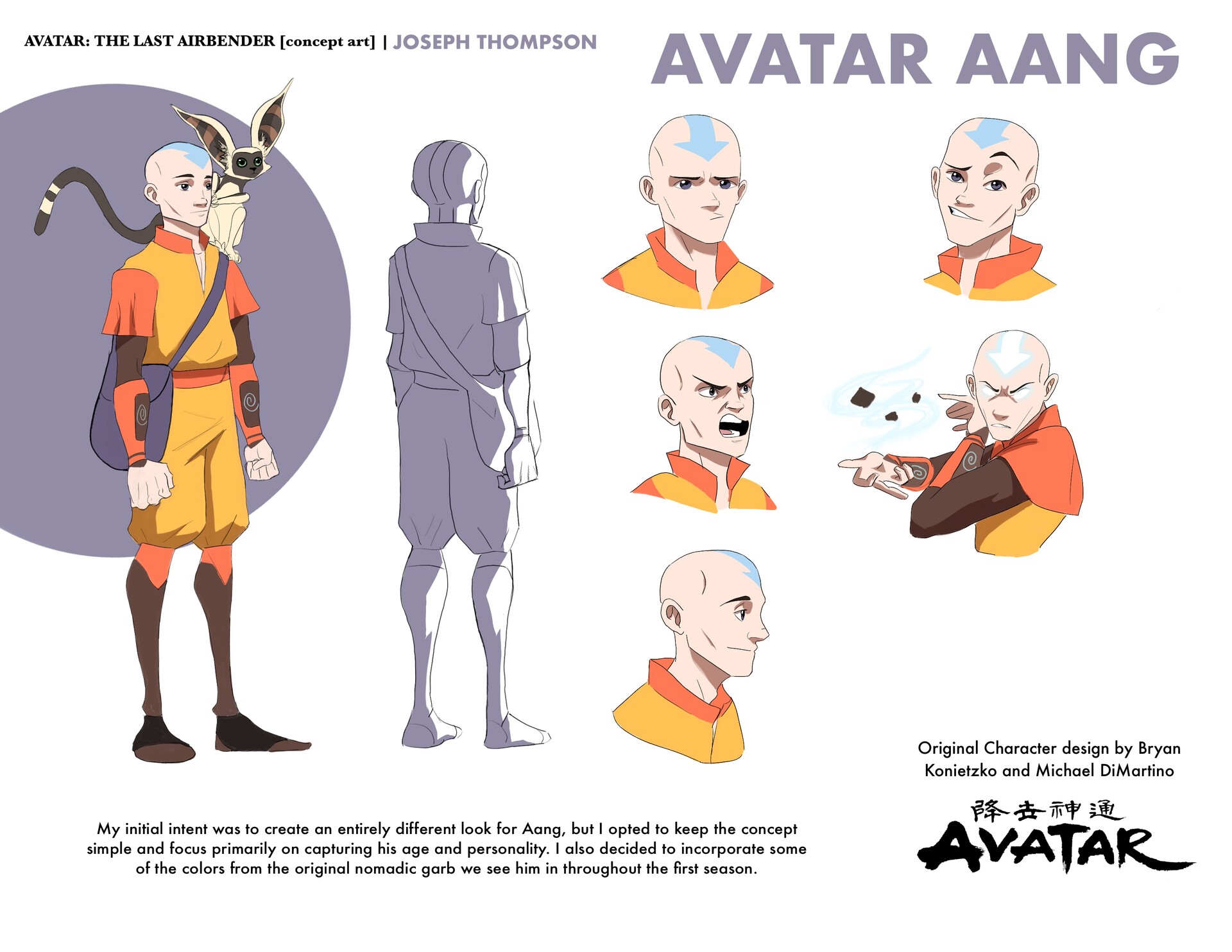 Avatar The Last Airbender Characters Drawings