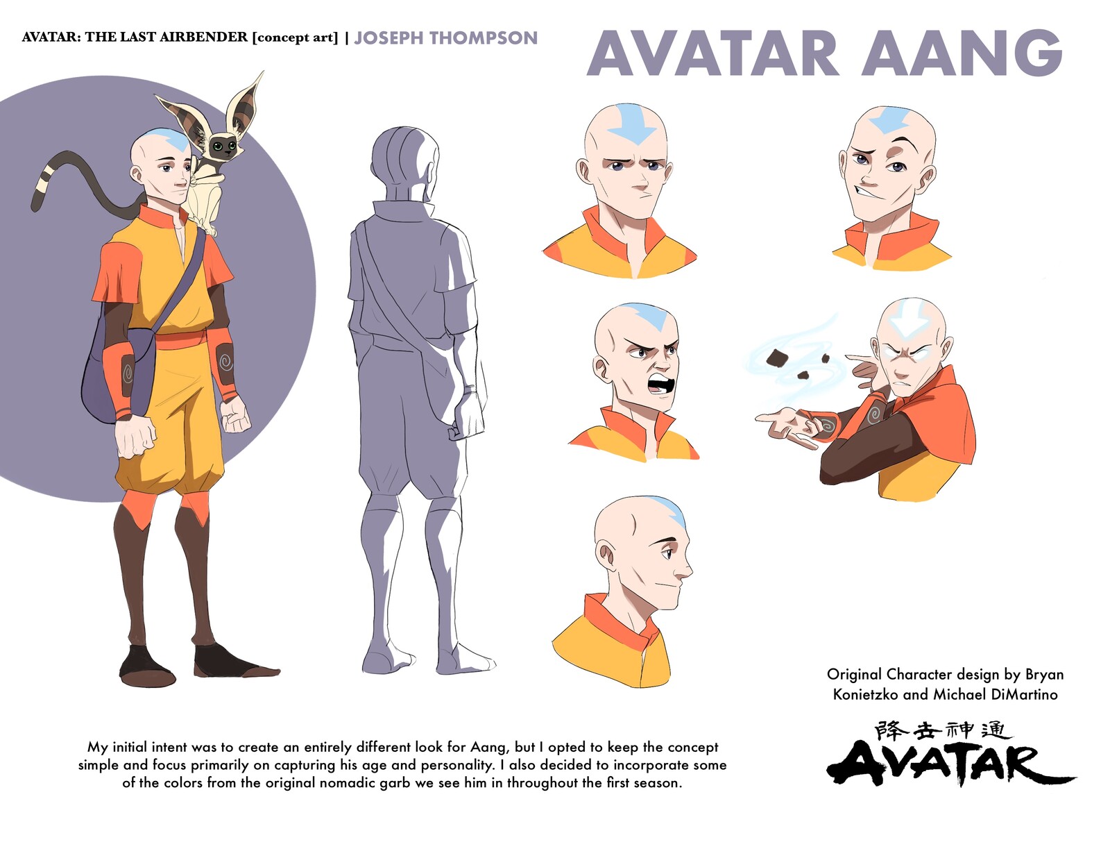 Joseph Thompson - Avatar Aang
