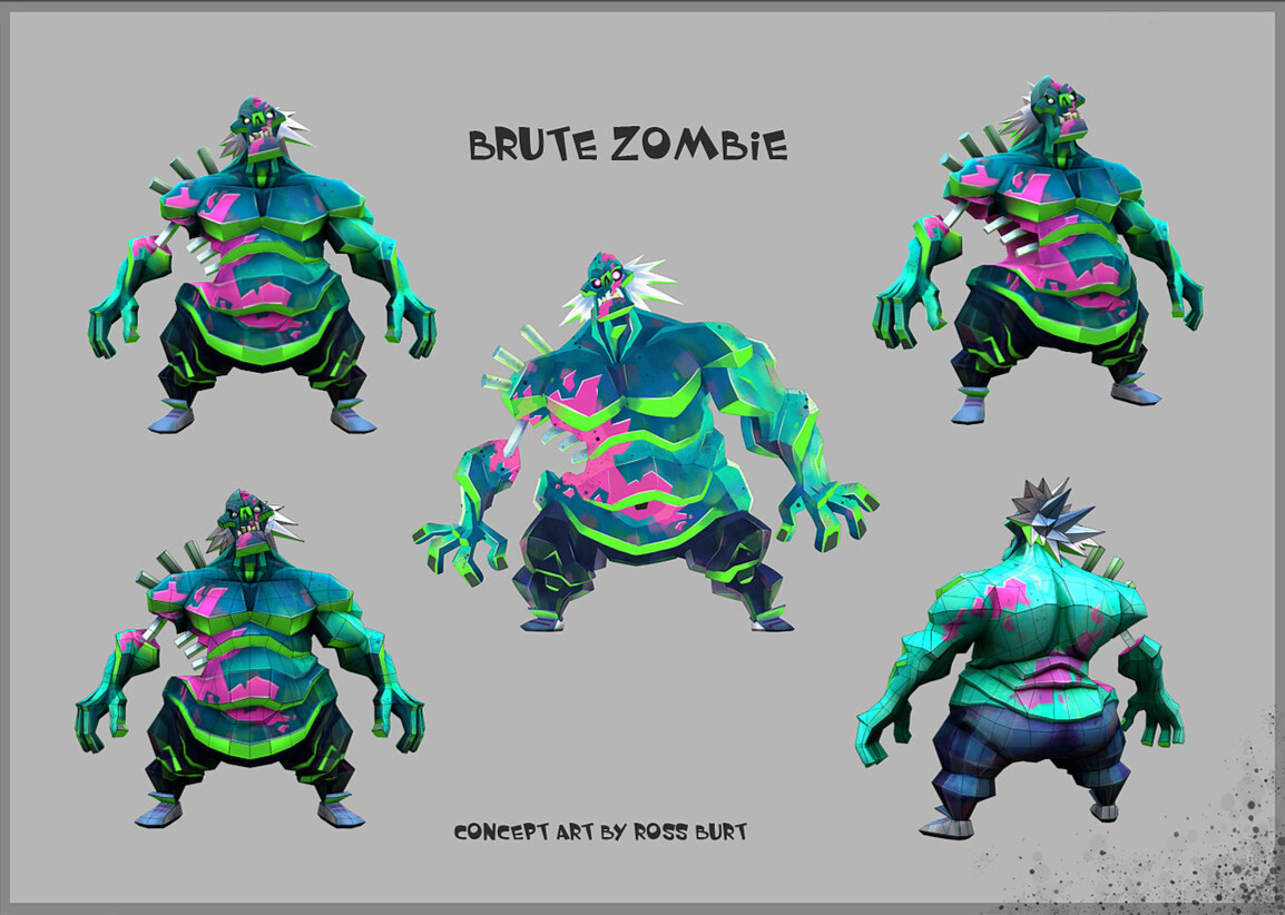 Richard Wazejewski - Brute Zombie