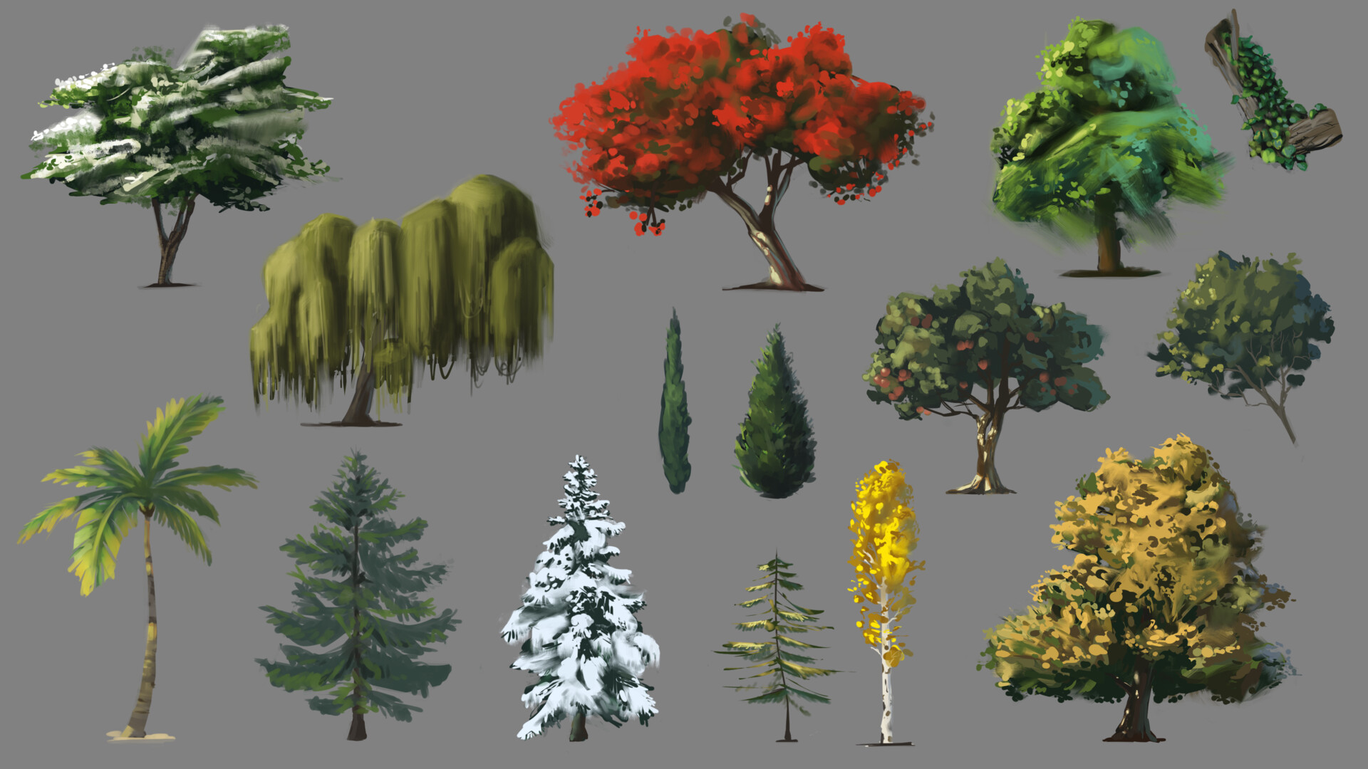 ArtStation - Study tree