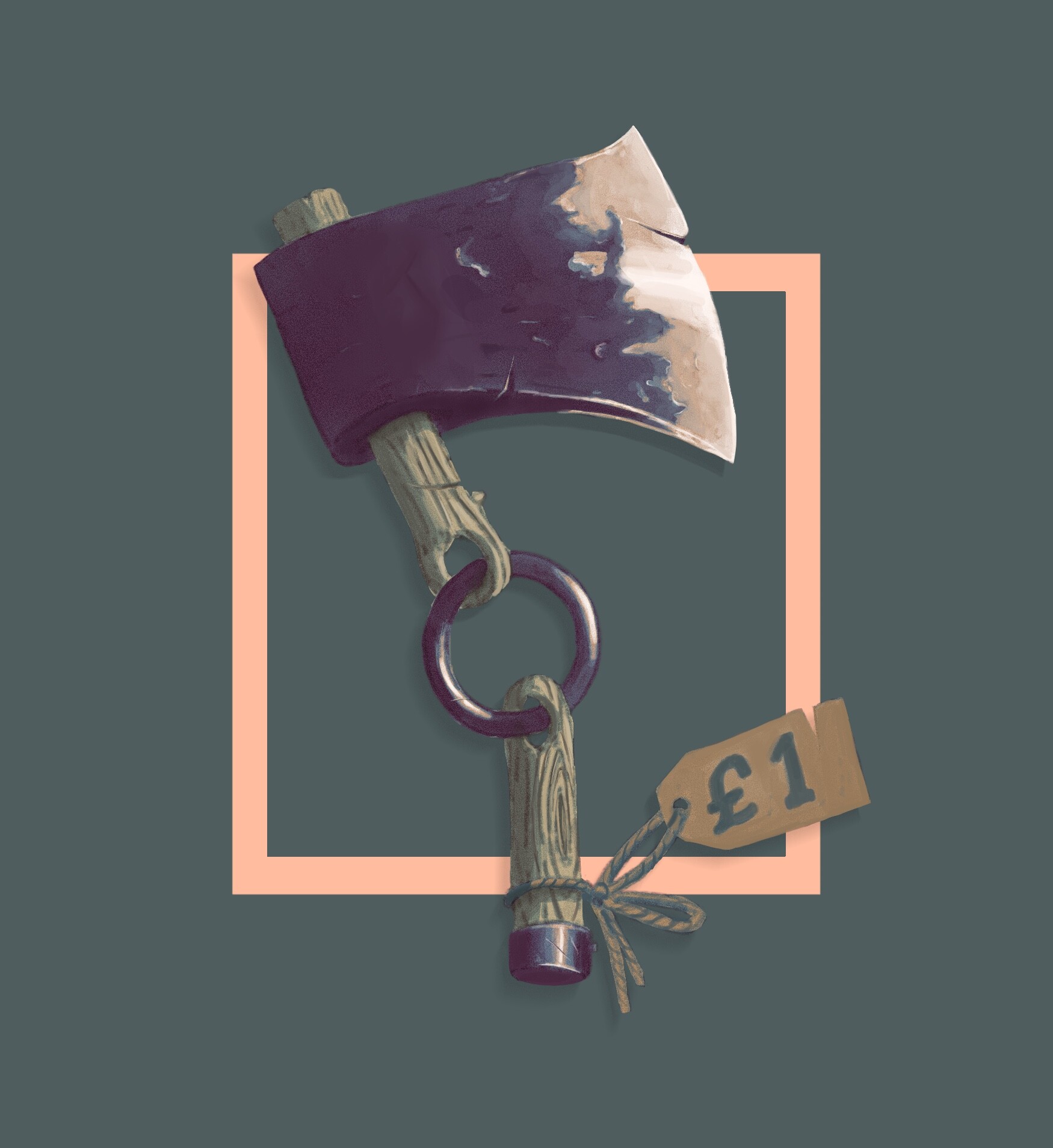 ArtStation - Ring axe doodle