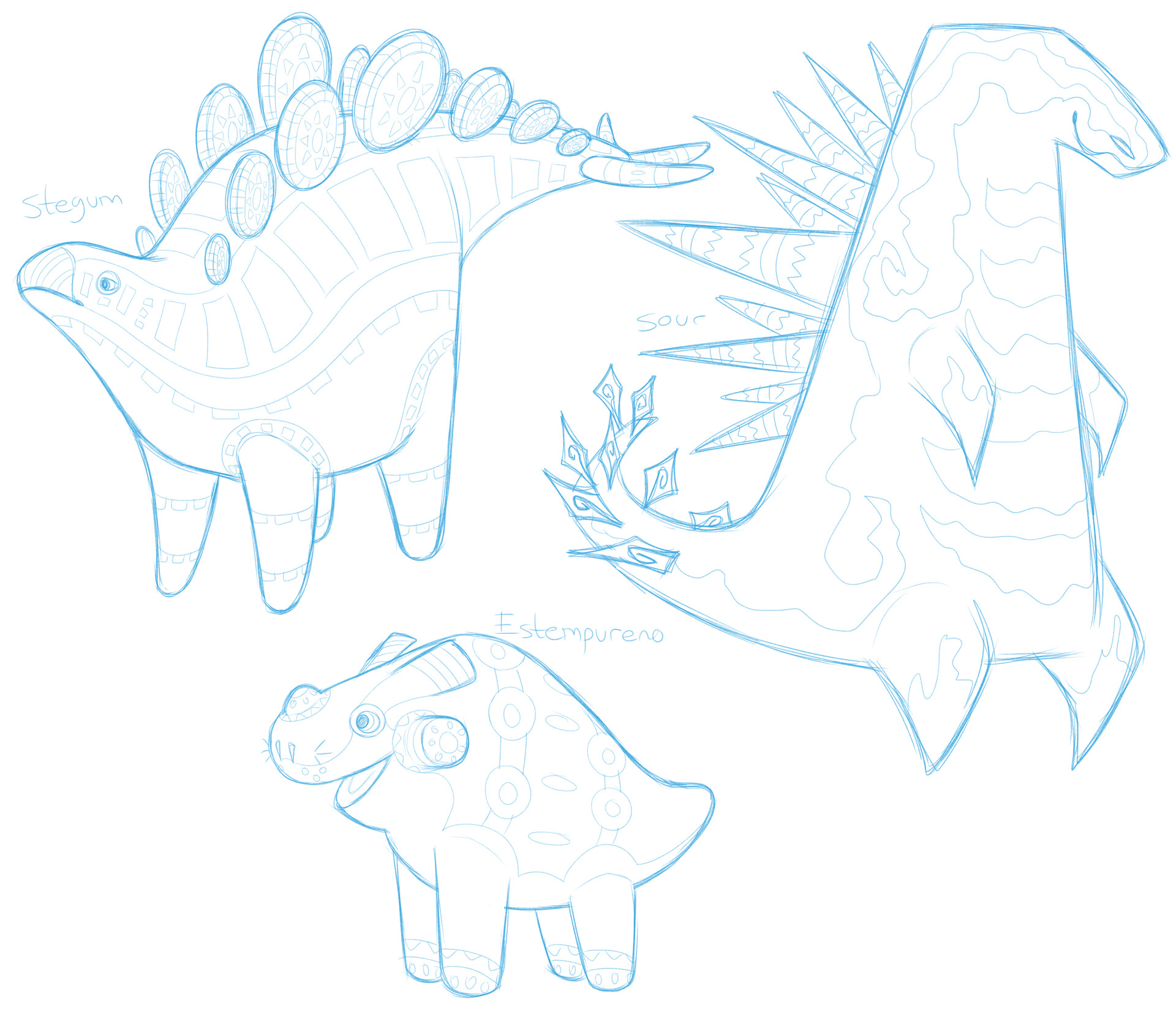 viva pinata characters coloring pages