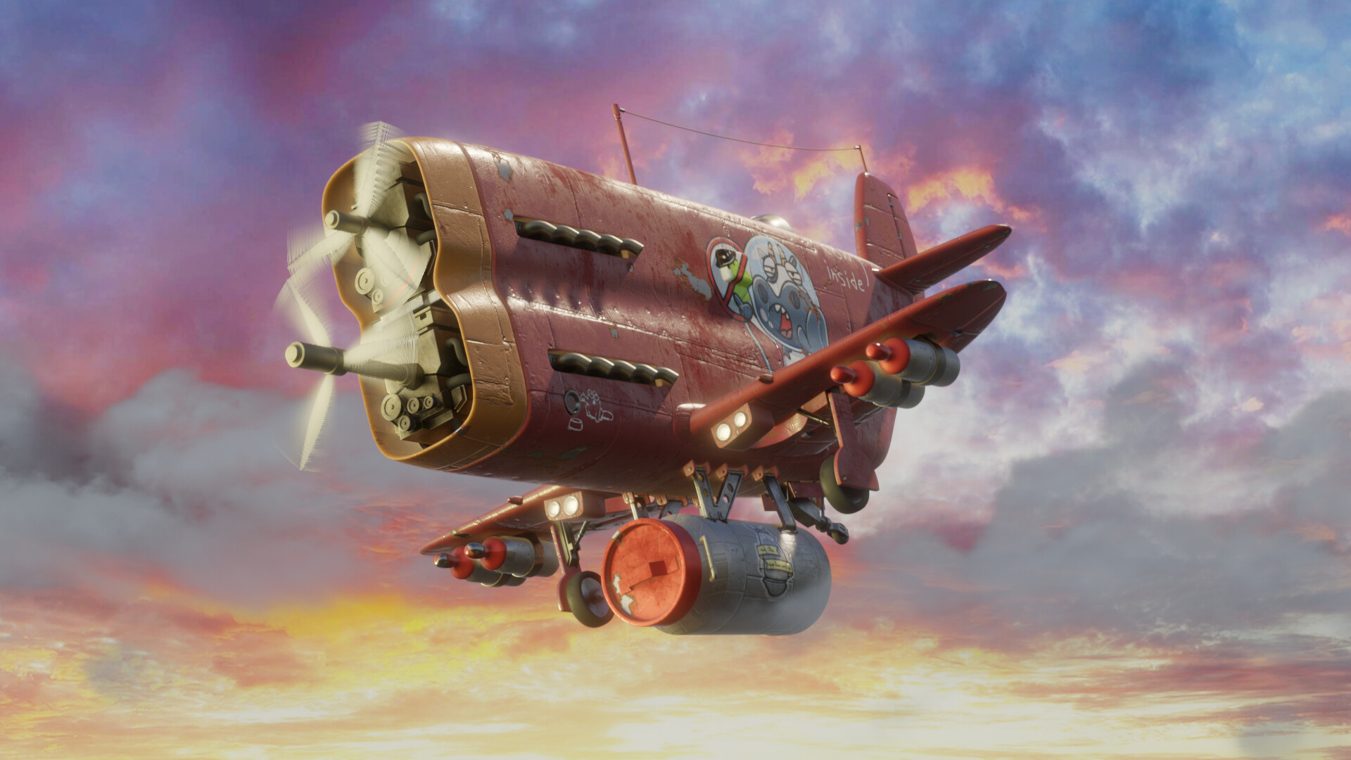 ArtStation - Airplane