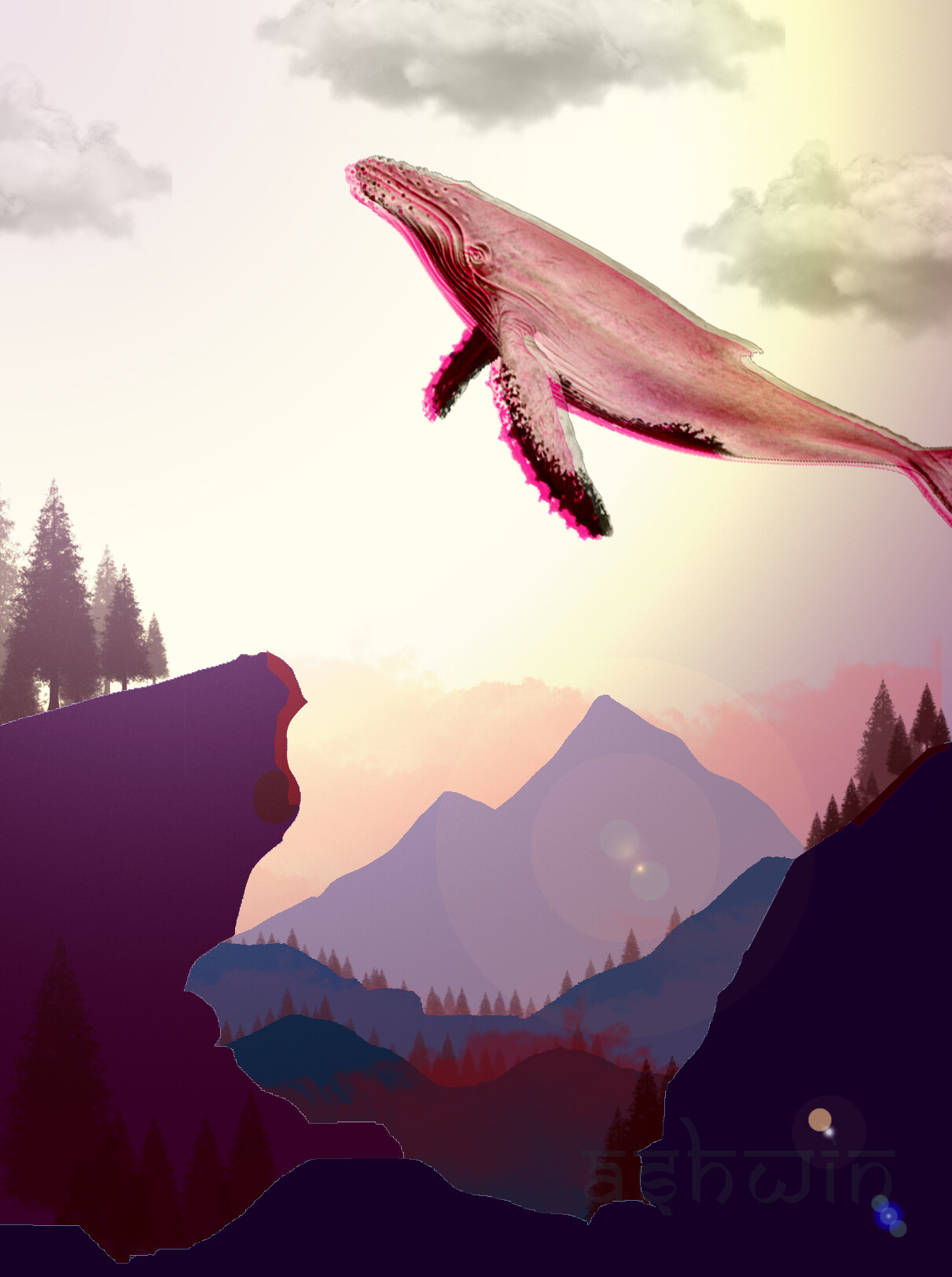 ArtStation - Flying Fish