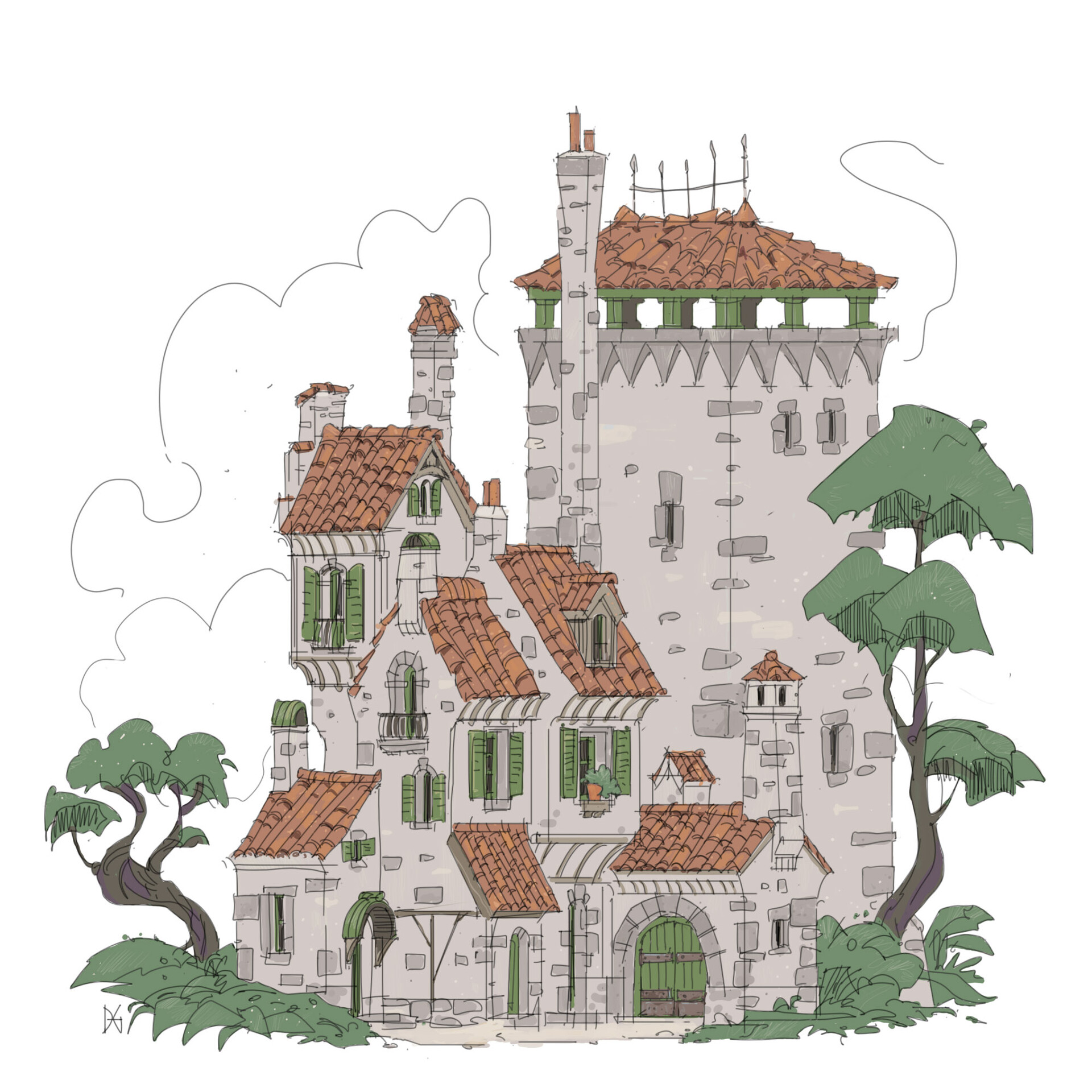 ArtStation - Medieval Mood - 04