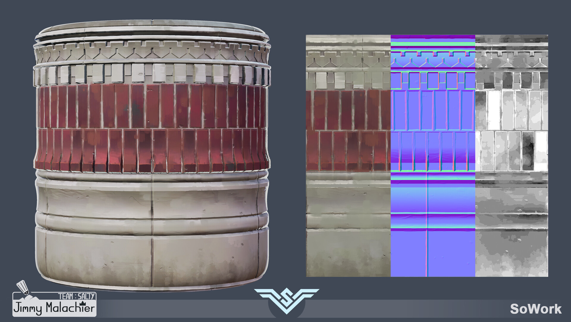 Jimmy Malachier - SoWork - Harvard textures set