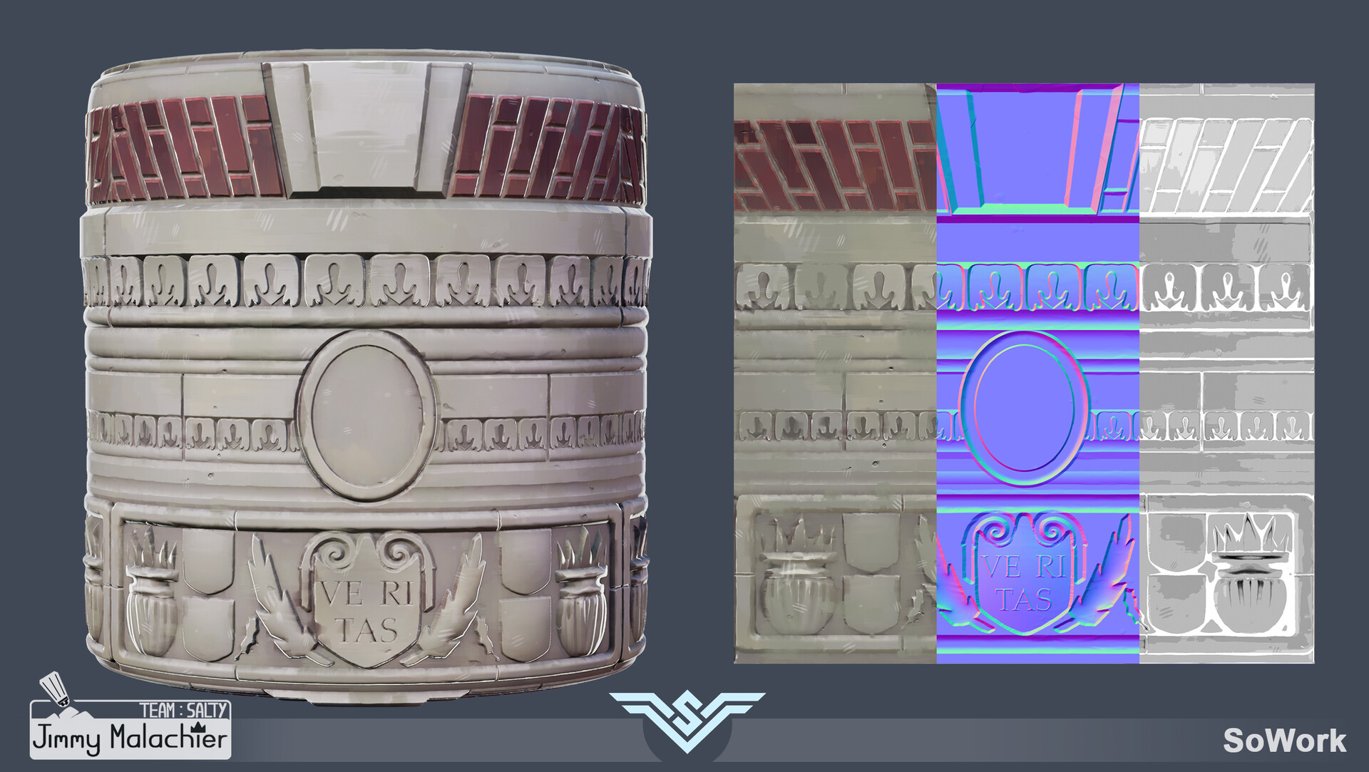 Jimmy Malachier - SoWork - Harvard textures set