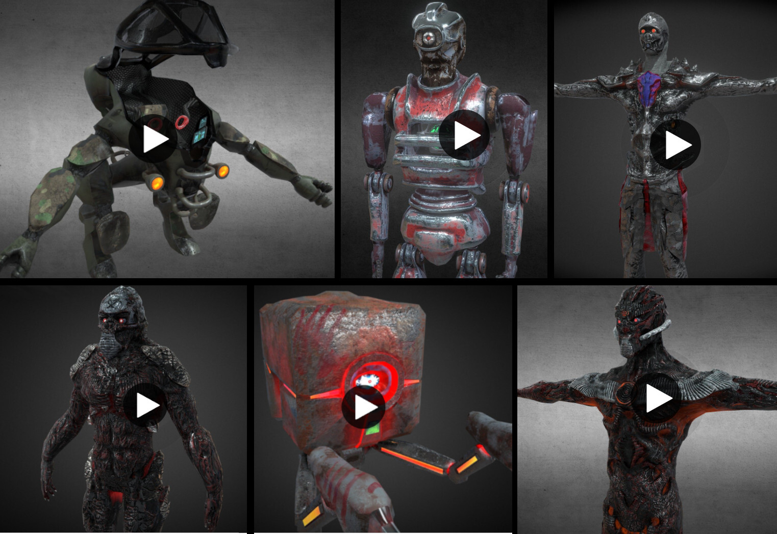 ArtStation - Humanoid Cyborg