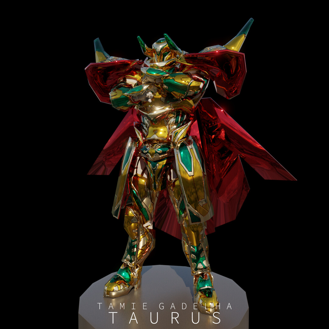 ArtStation - ZODIAC ARMOR TAURUS