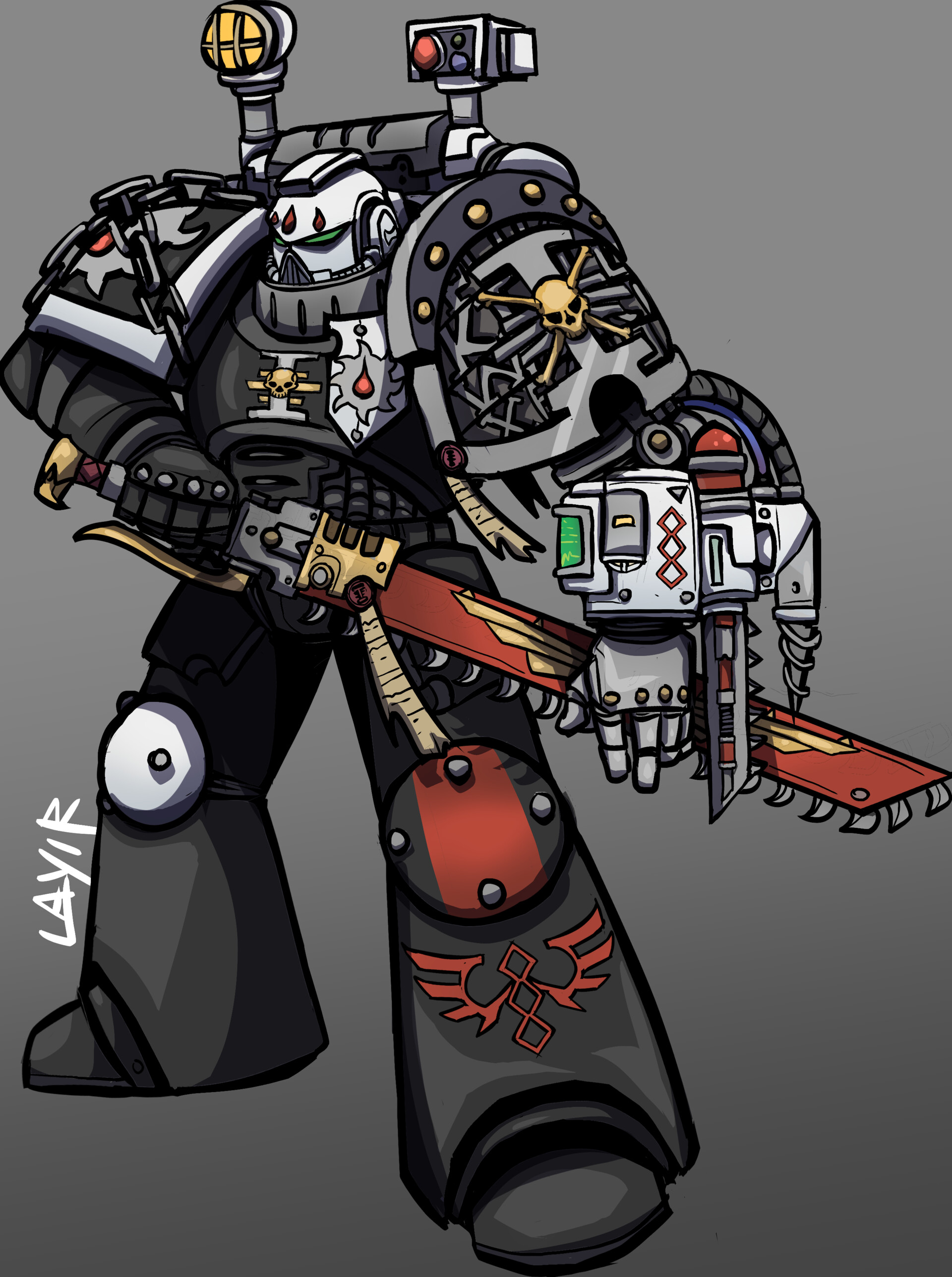 ArtStation - Decimus, Deathwatch Apothecary