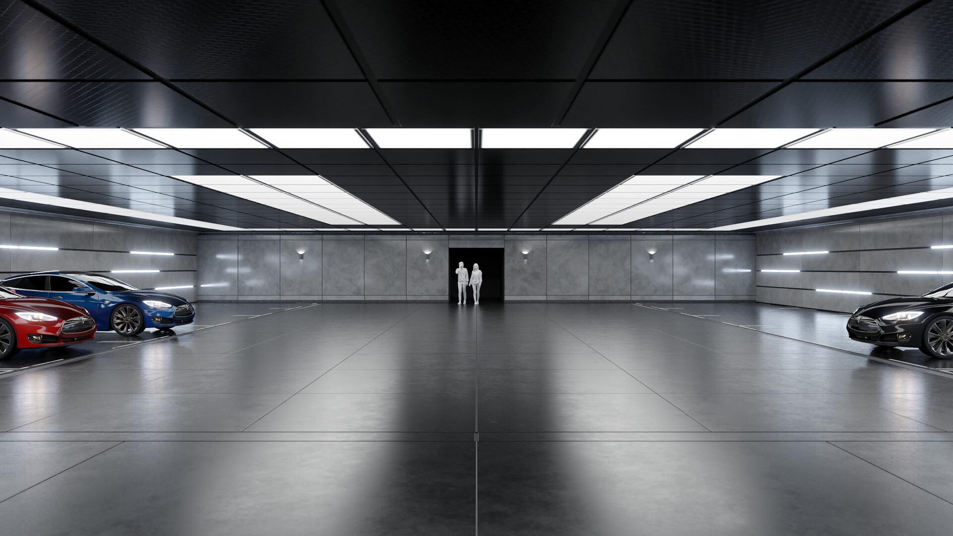 Davide Tirindelli - Modern Underground Car Garage