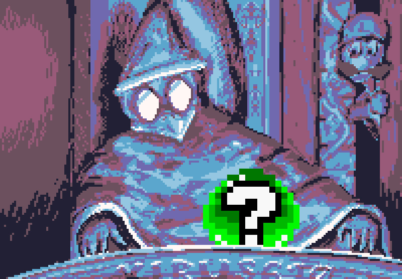 ArtStation - Pixel This: Magikoopa Ponders an Orb