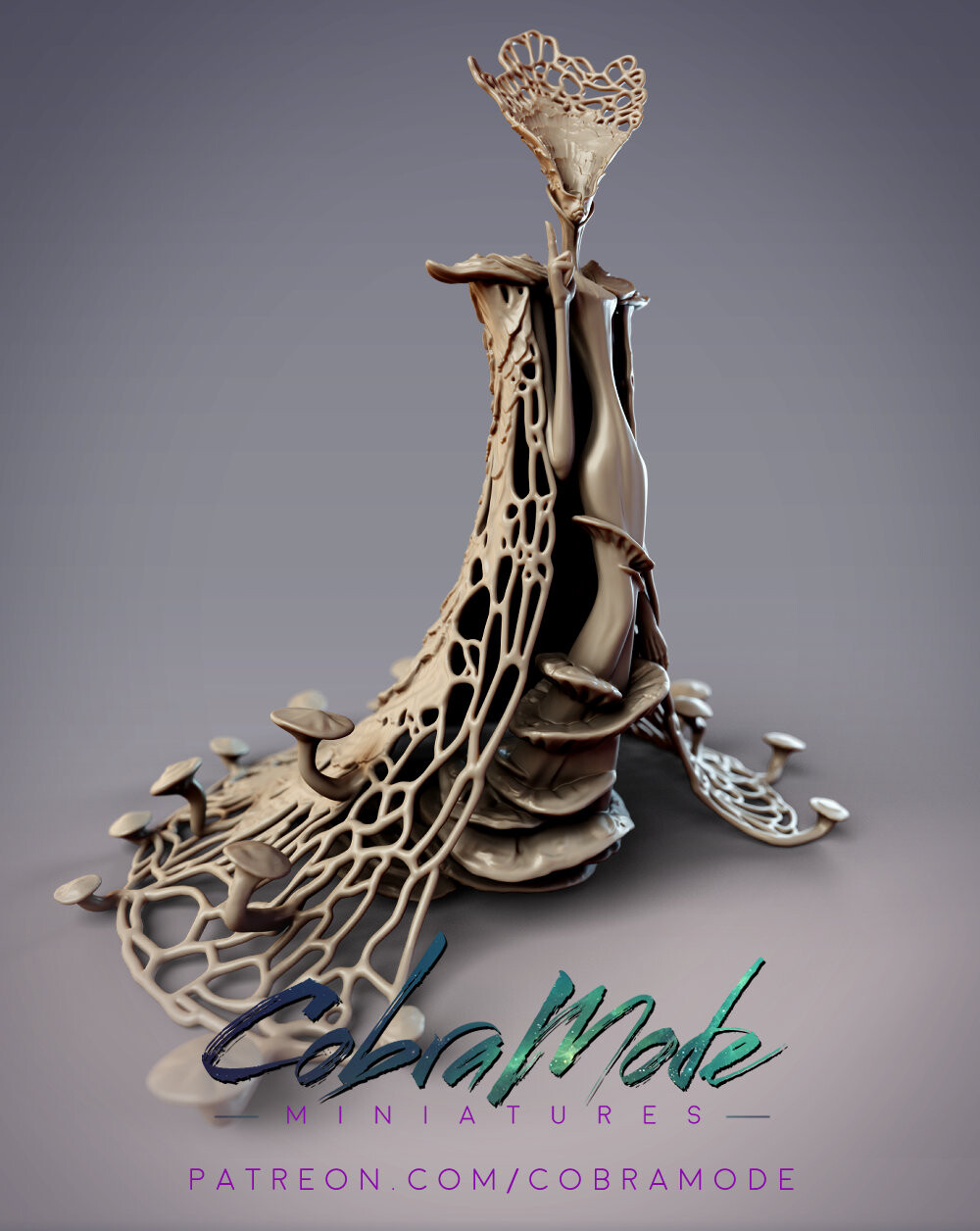 Erin McClellan - The Veiled Lady - Fungus Queen