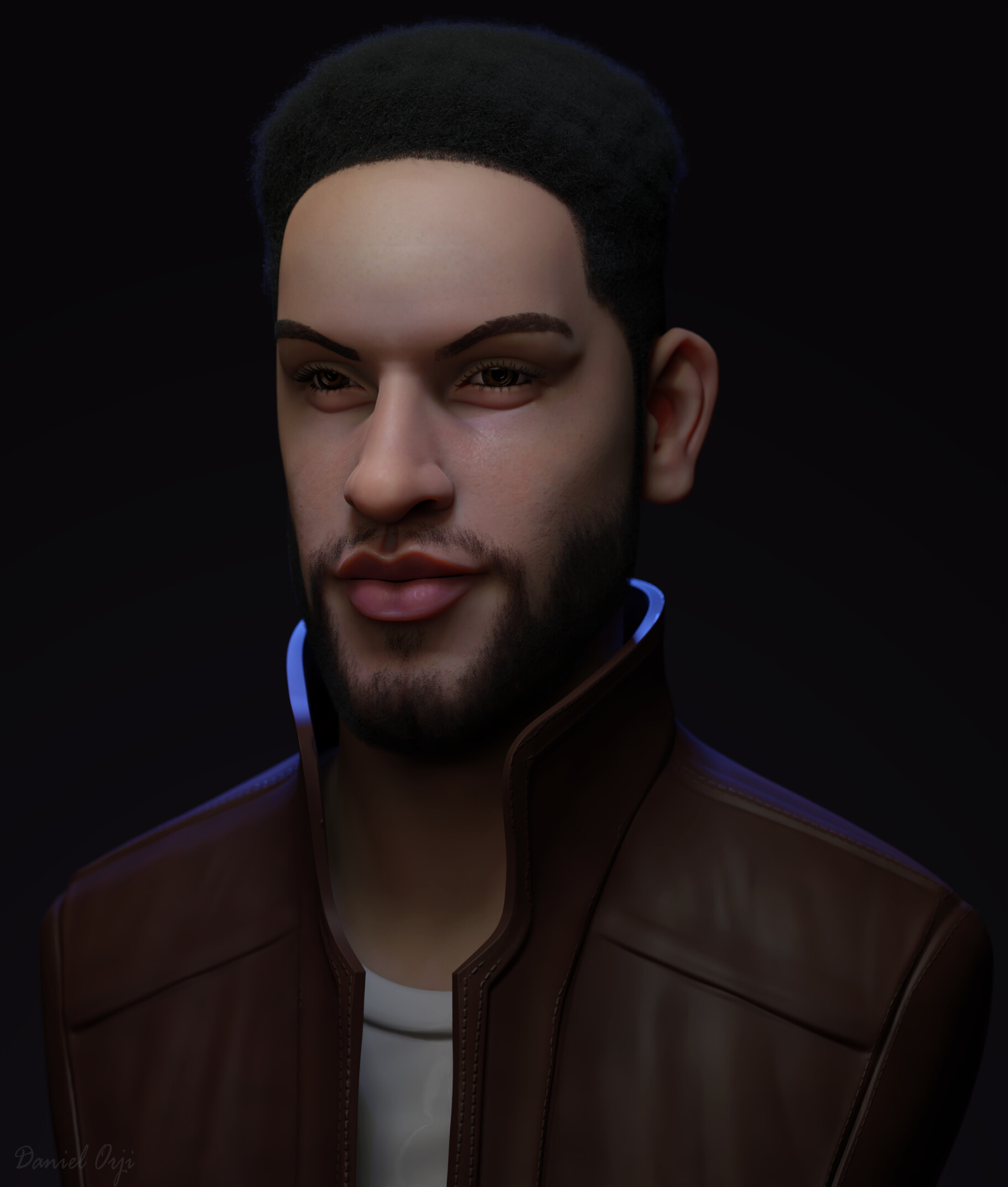 Daniel Orji - Royce Pierreson Likeness Portrait