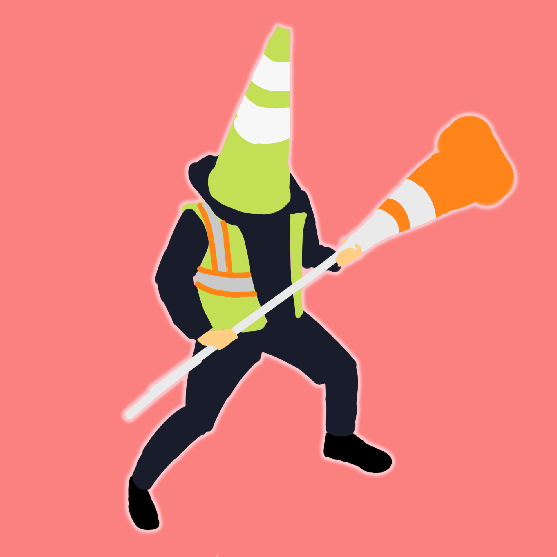 ArtStation - our savior the pylon head man