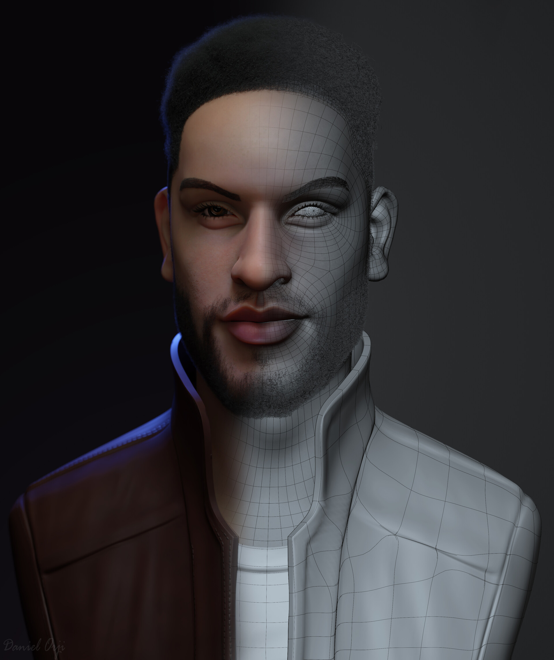 Daniel Orji - Royce Pierreson Likeness Portrait