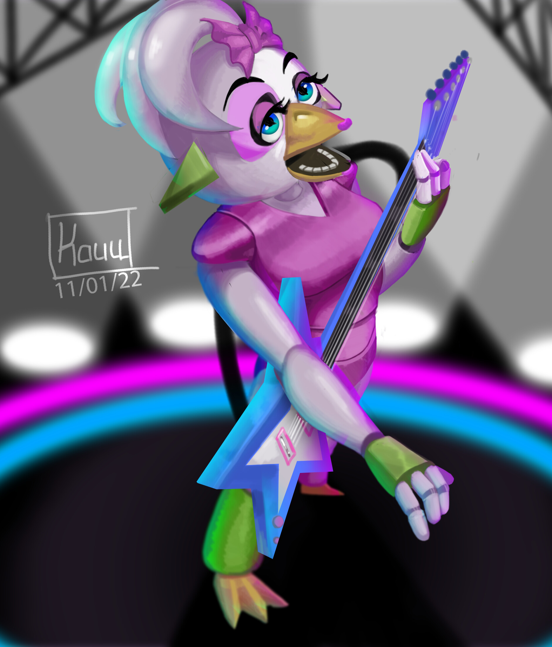 ArtStation - Glamrock Chica