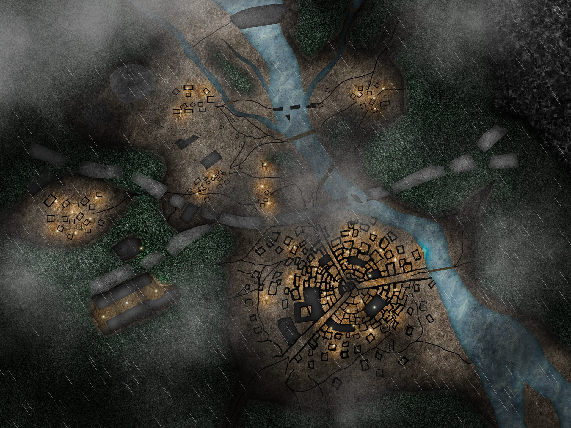 ArtStation - Project Bovine - Environment Level Map