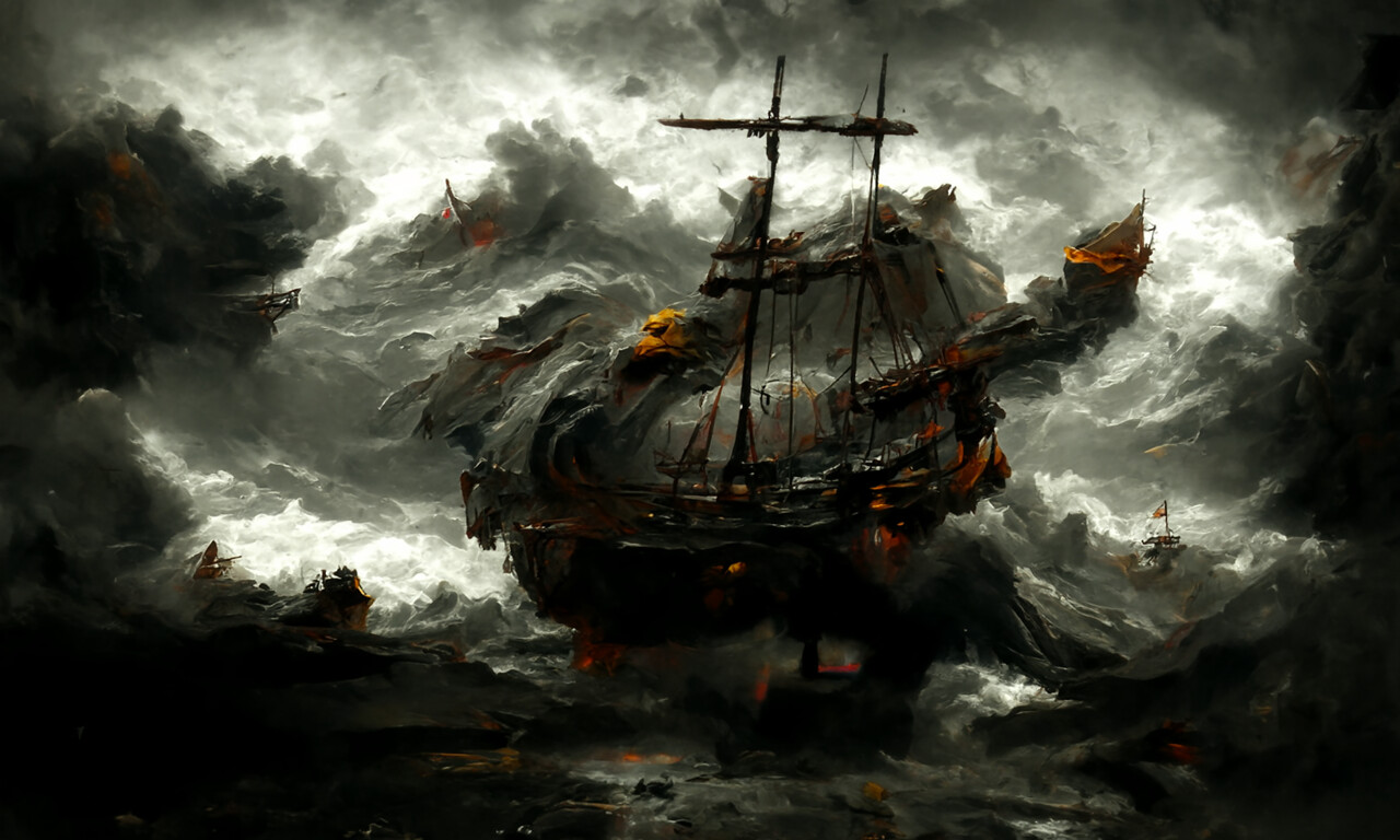 ArtStation - Clutches of a Fierce Gale