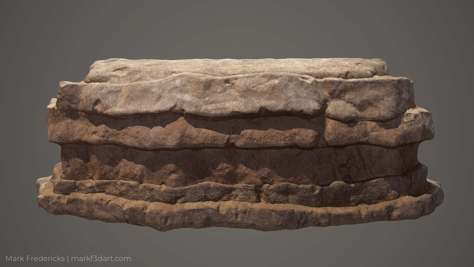 Mark Fredericks' Portfolio Website - Procedural Cliff Generator