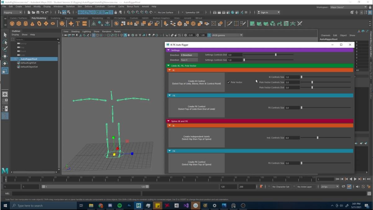 Guy Cool - Auto Rig Tool