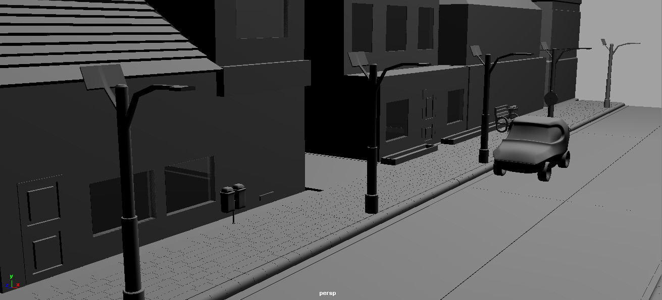 ArtStation - Layout 3D - Kota