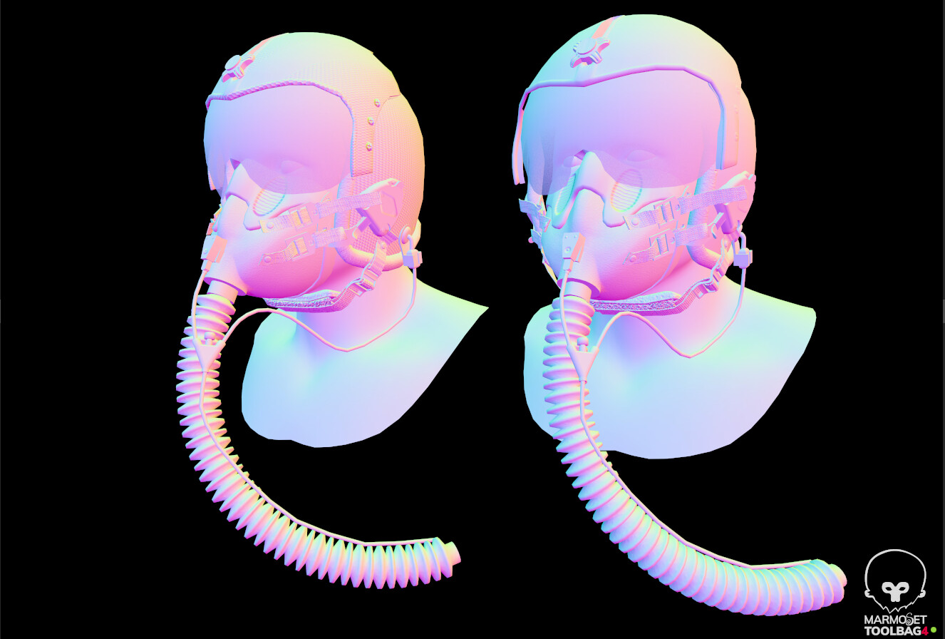 Thathsara Thalangama - HGU-33/p Flight helmet with MBU-12 oxygen mask