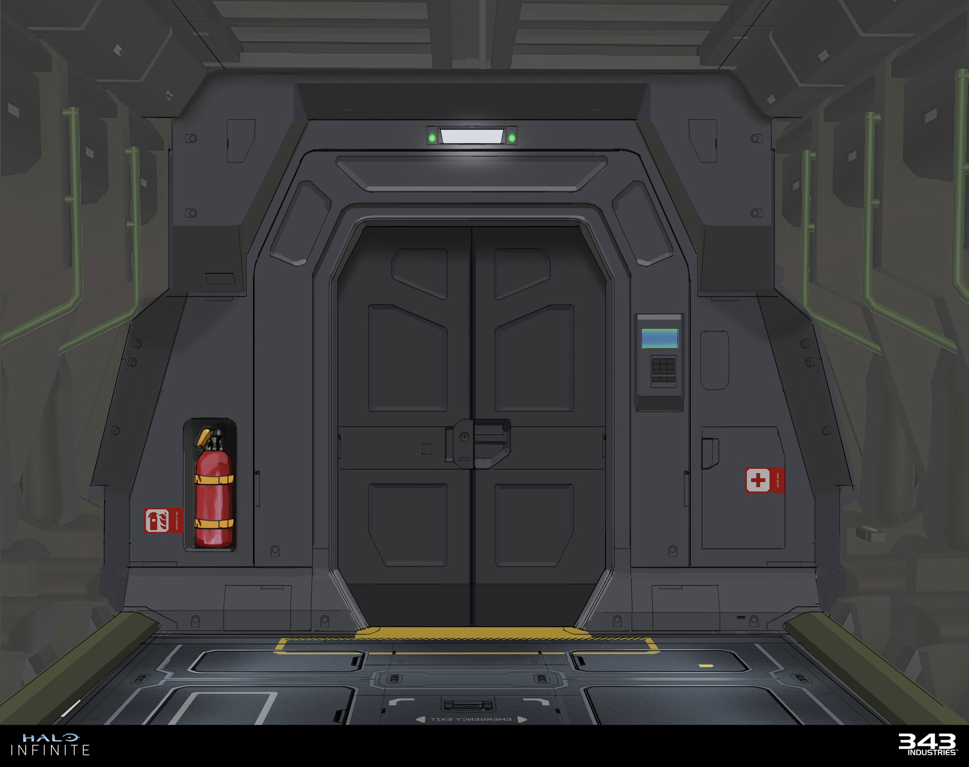 David Heidhoff - Halo Infinite Pelican Interior Concepts